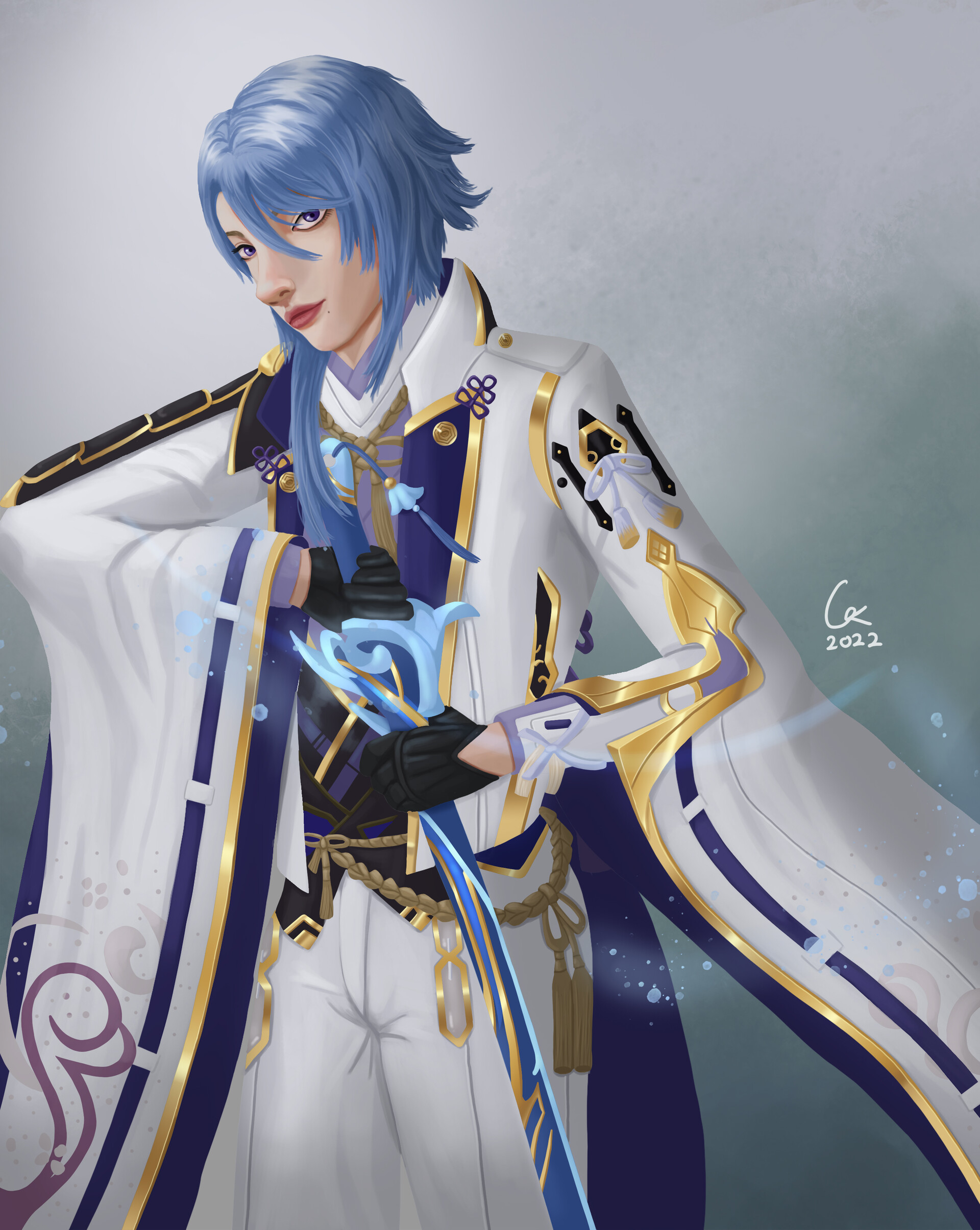 Leow Guan Xian - Ayato fan art.