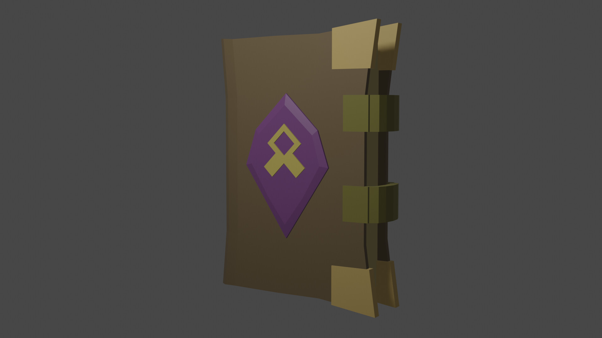 ArtStation - Spellbook (Low Poly)