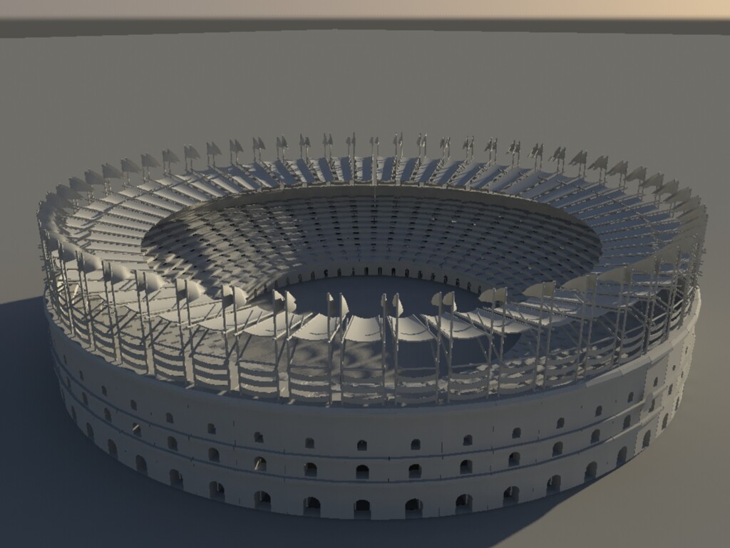 ArtStation - old stadium