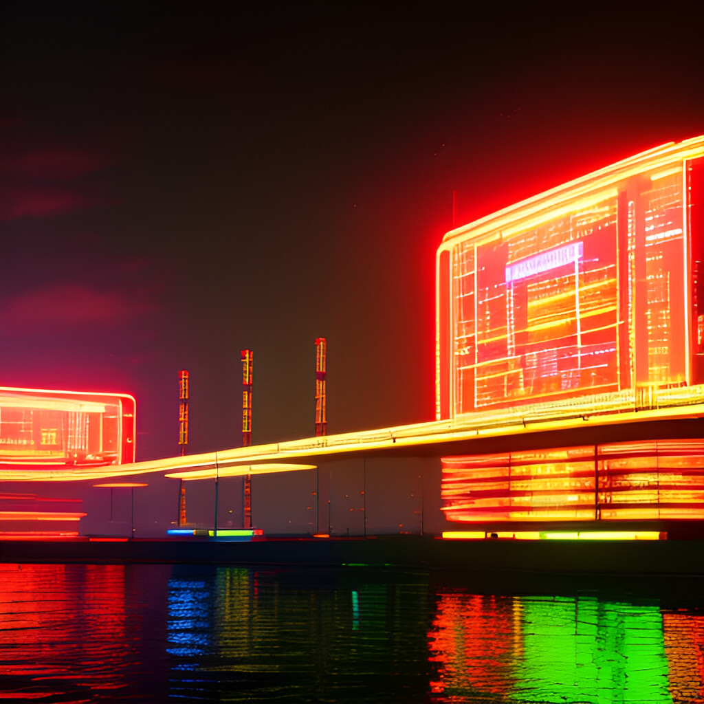 ArtStation - Futuristic city Vladivostok (Postcyberpunk)