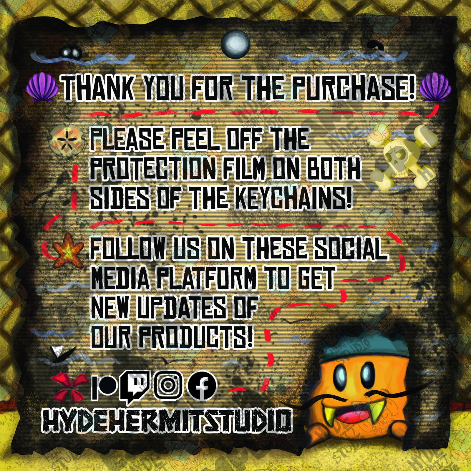 Connie Huang - Hyde Hermit Studio Packaging Design