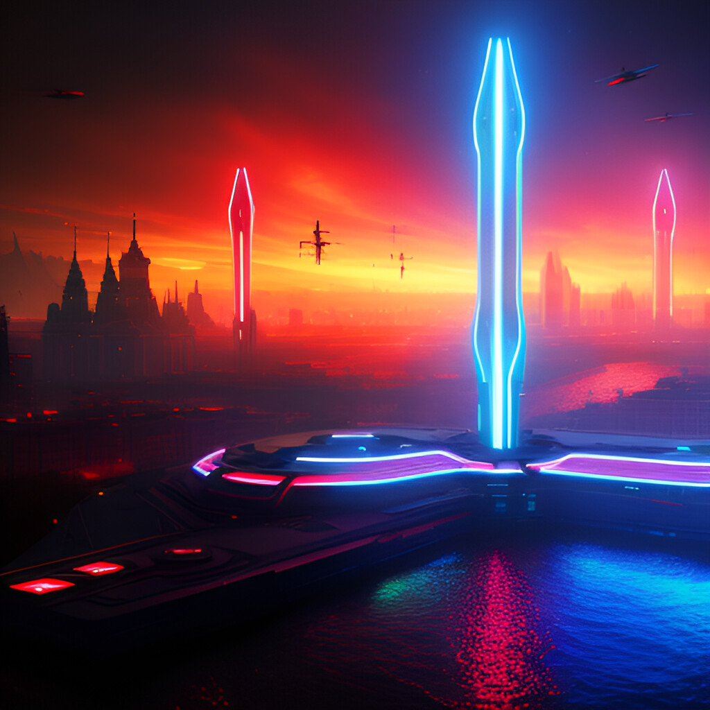 ArtStation - Futuristic city Moscow (Star Wars)