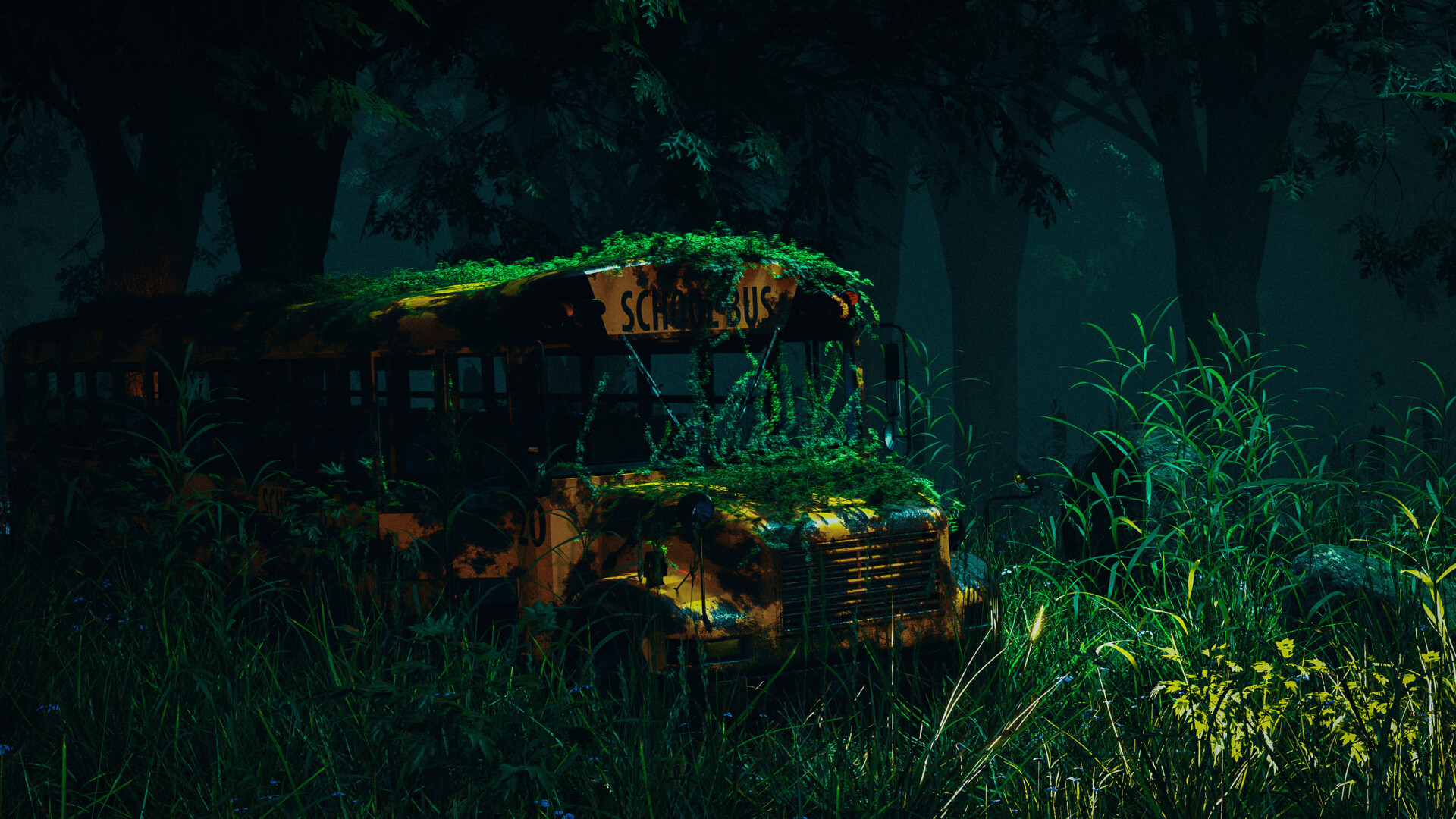 ArtStation - Overgrown Nature