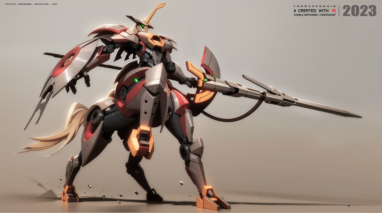 ArtStation - 2D+AI practice 2023