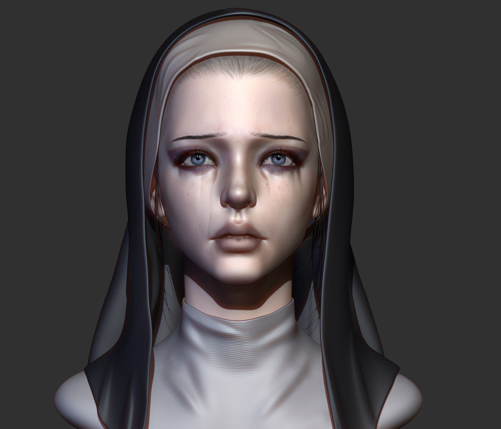 ArtStation - The Nun's Confession