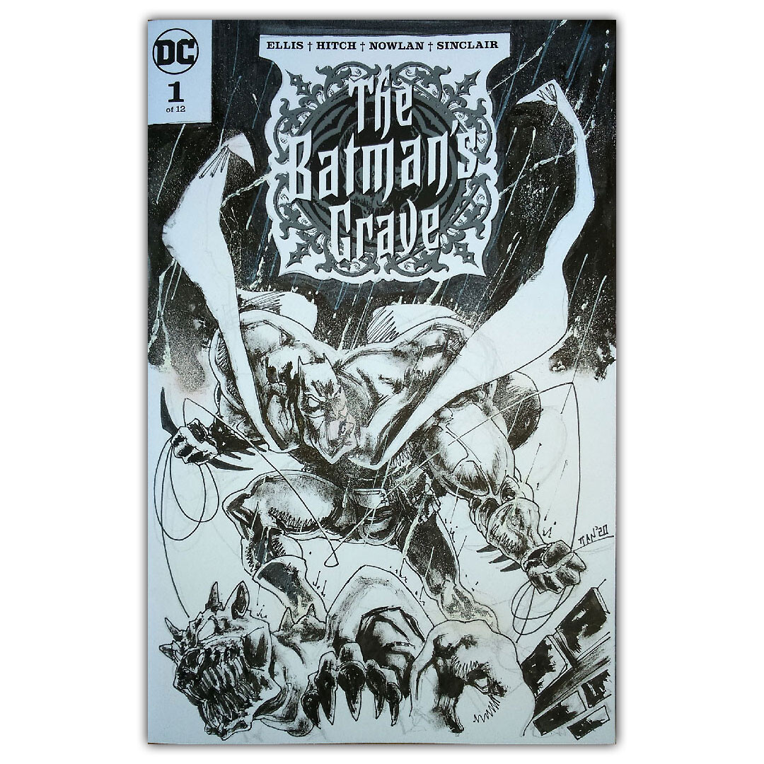 ArtStation - Batman Sketch Cover
