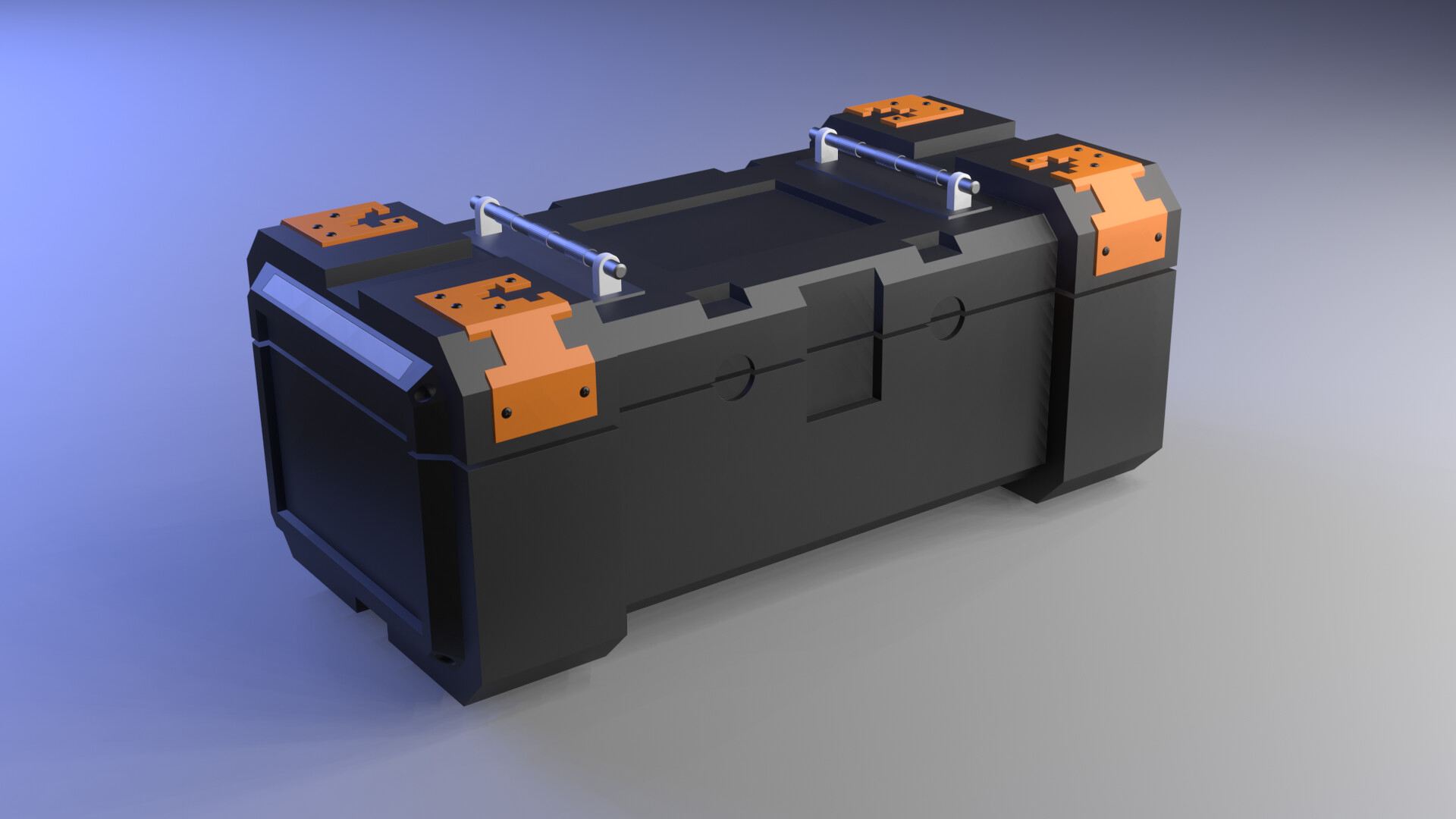 ArtStation - Hard surface box from tutorial