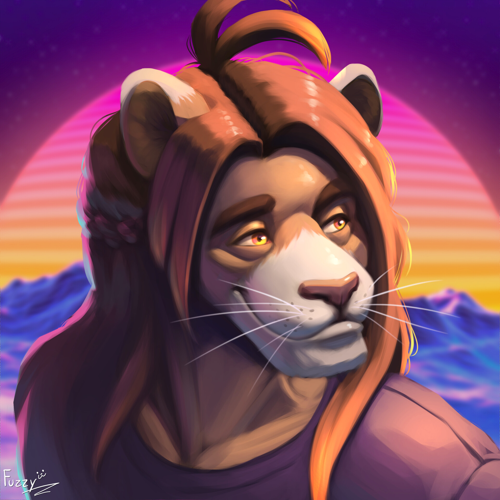 Female Anthro Lion
