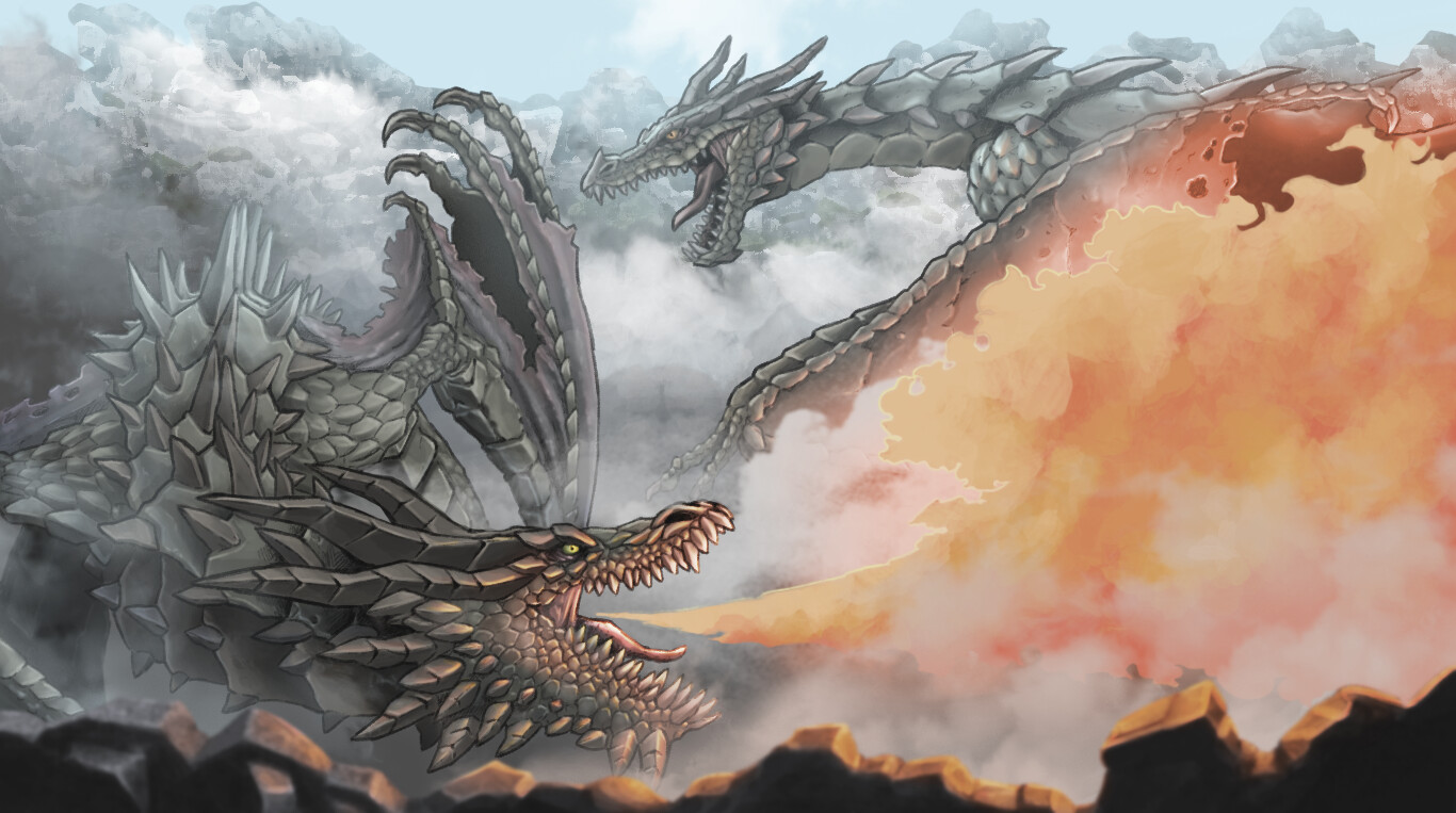 ArtStation - Dragons