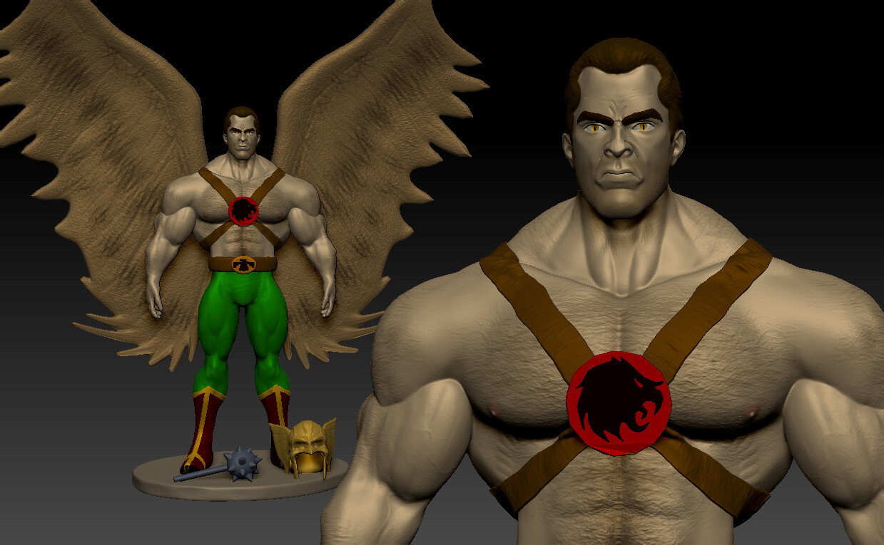ArtStation - Hawkman Revision