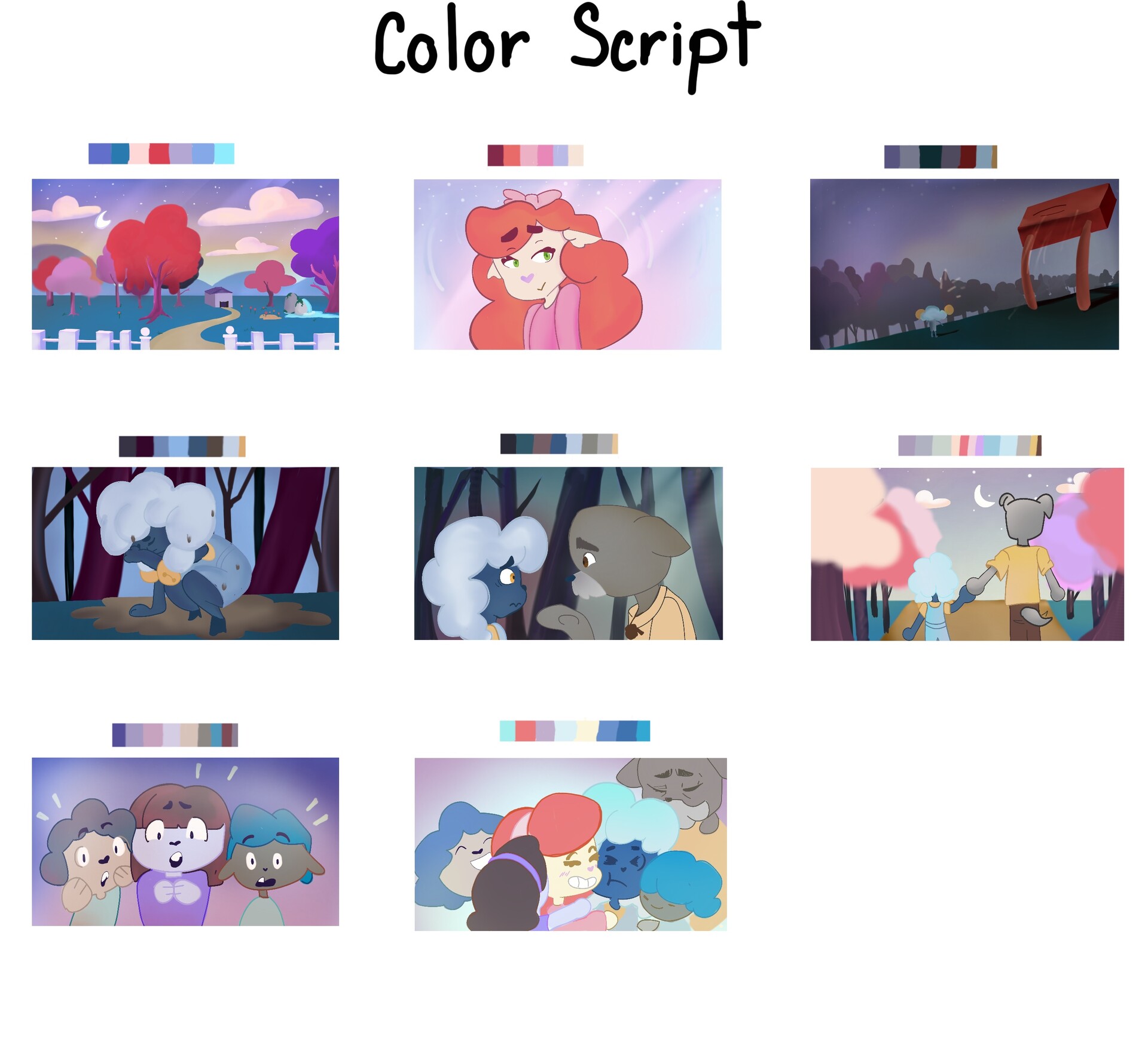 ArtStation - Color script