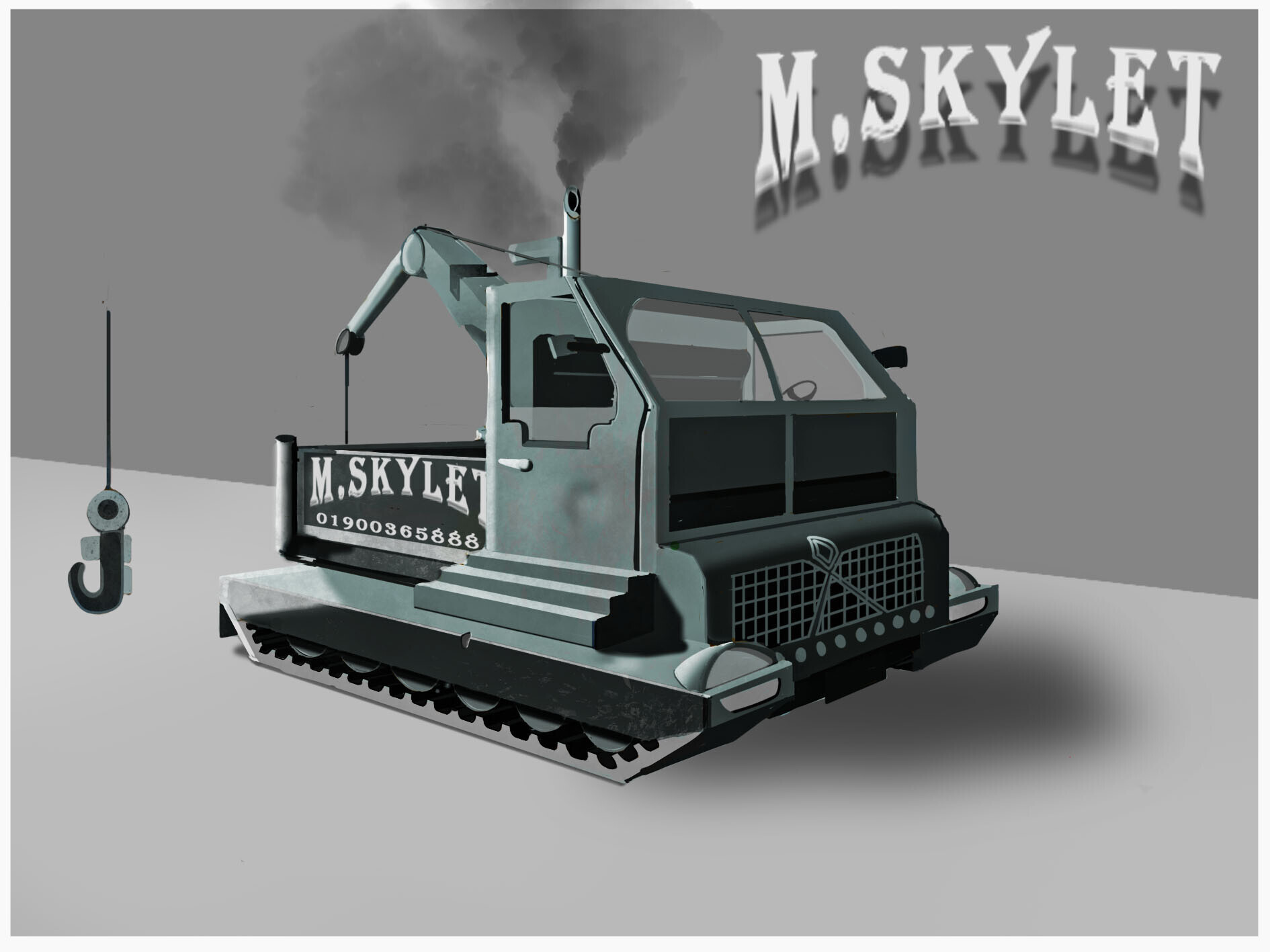 Matthew Hewitson - M.Skylet Tow truck