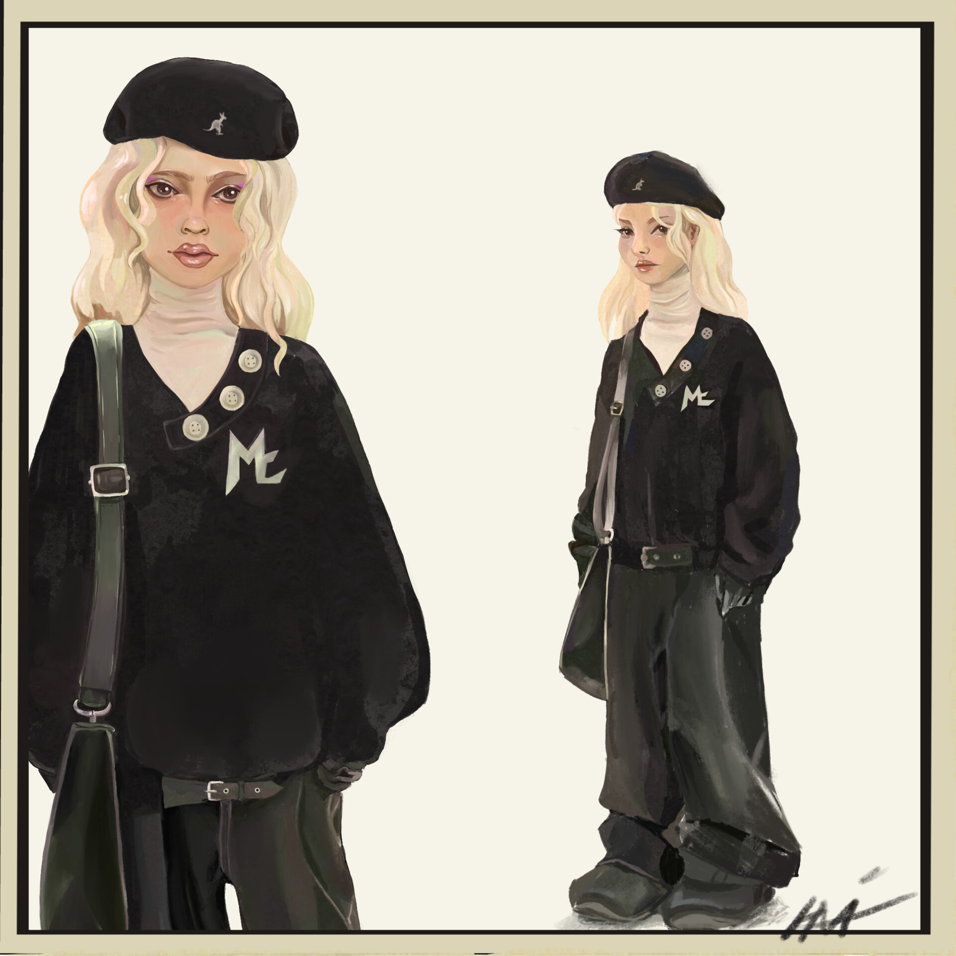 ArtStation - Clothes study