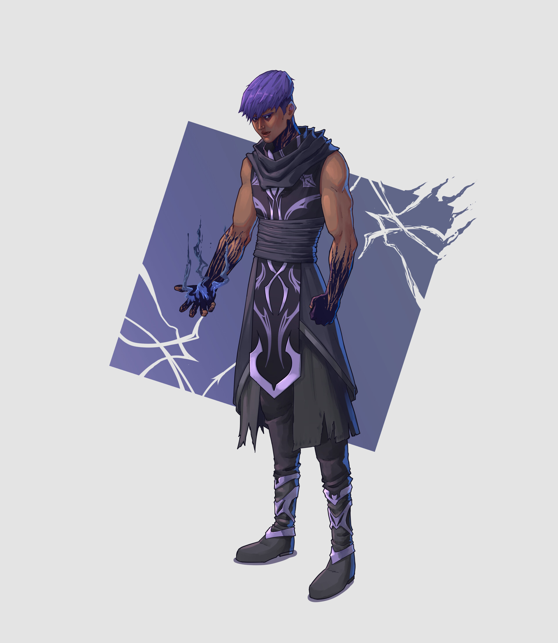 ArtStation - Eivan, the Dark Wizard