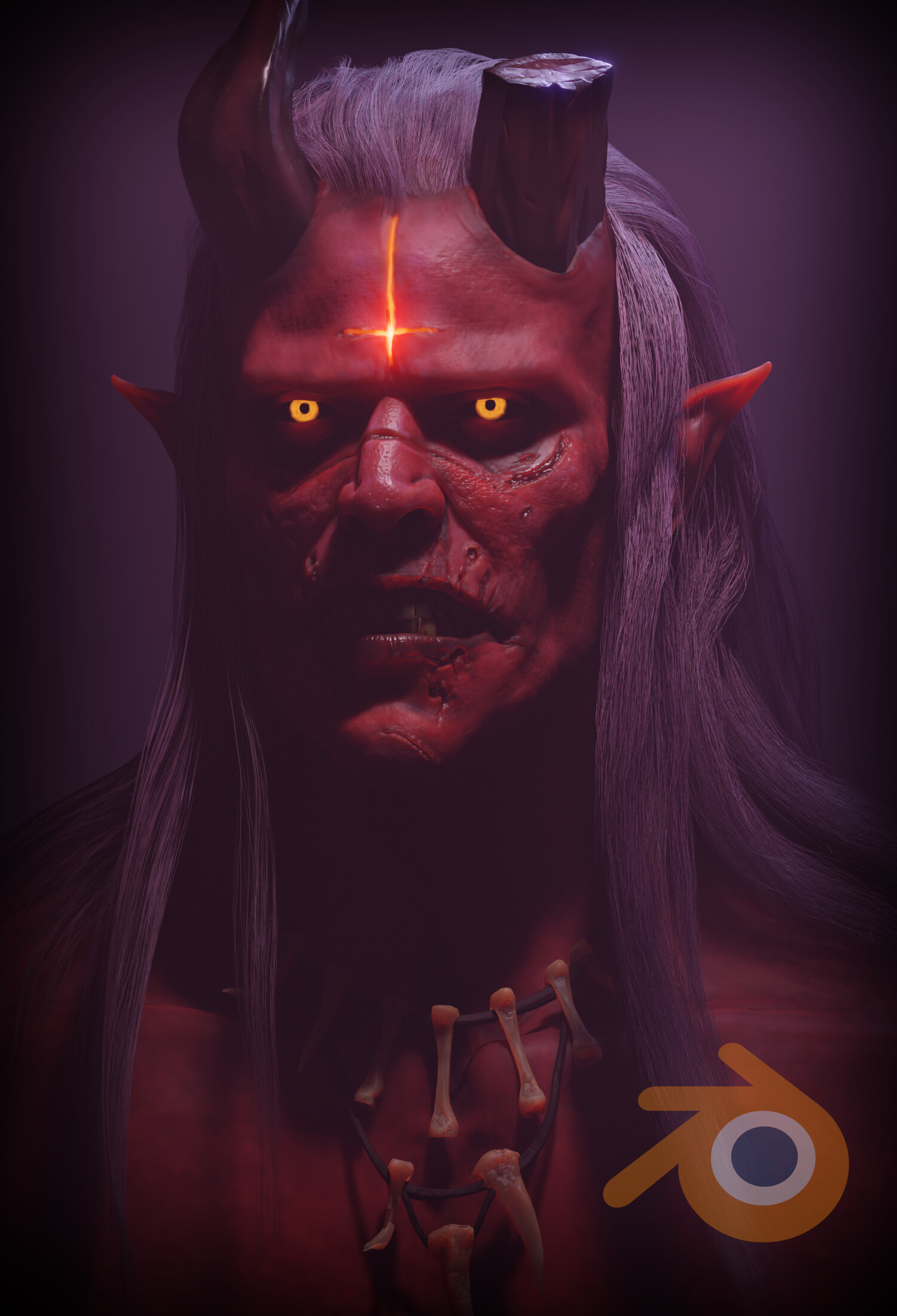 Marwan saleh - scary face