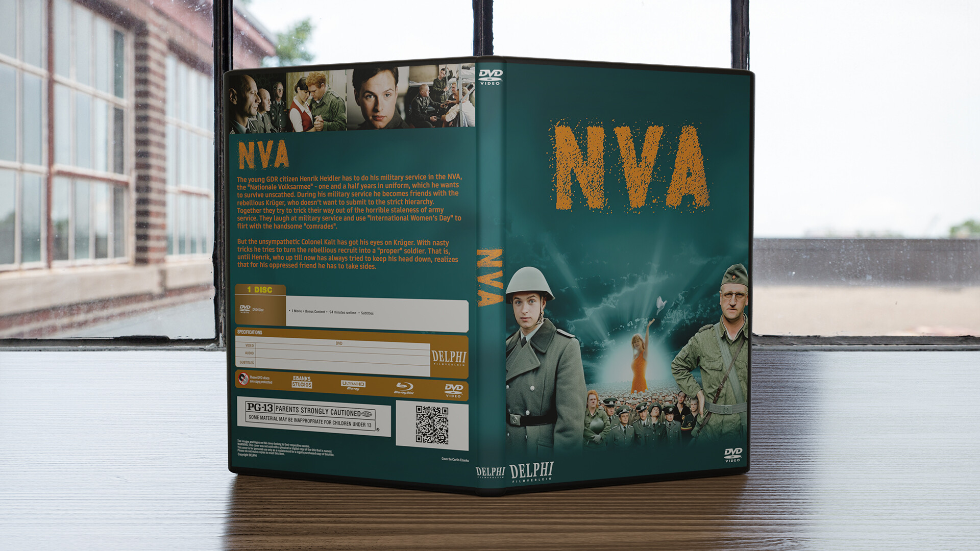 ArtStation - NVA (2005) Custom DVD Cover