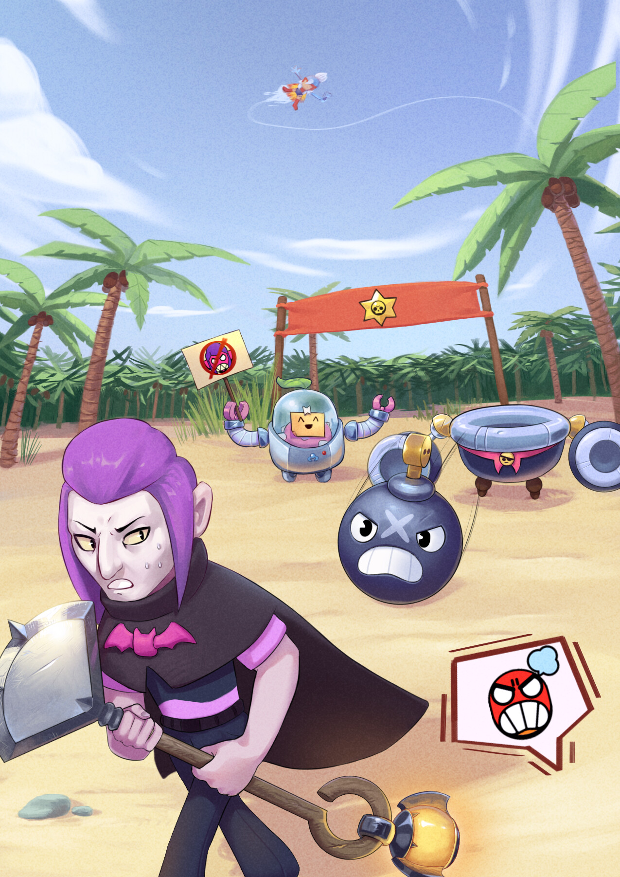 ArtStation - Brawl Stars fan illustration