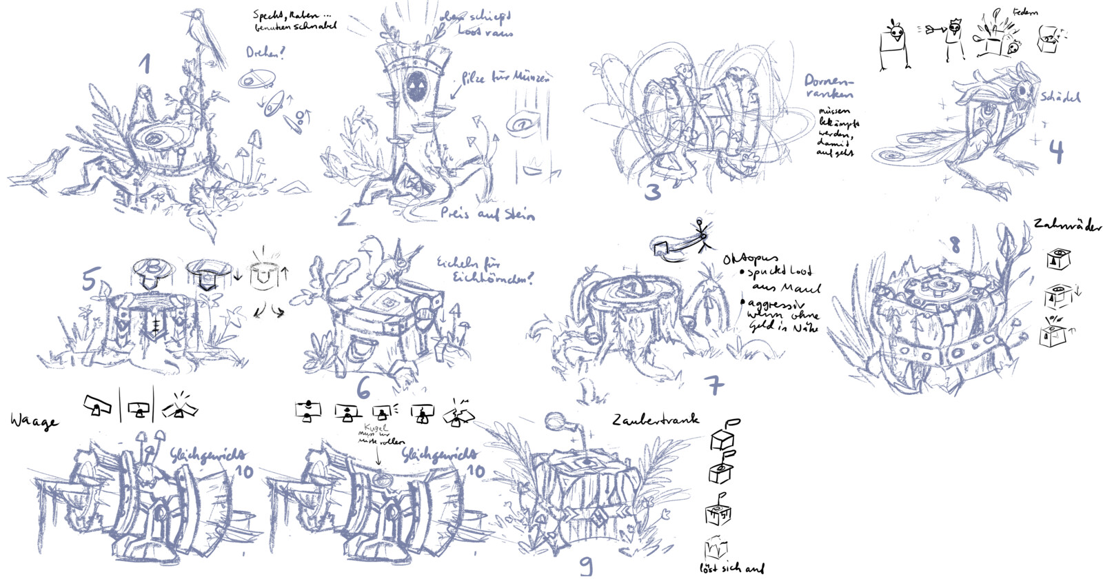 MASHA - Spirit Tree - Lootbox Animation Concept