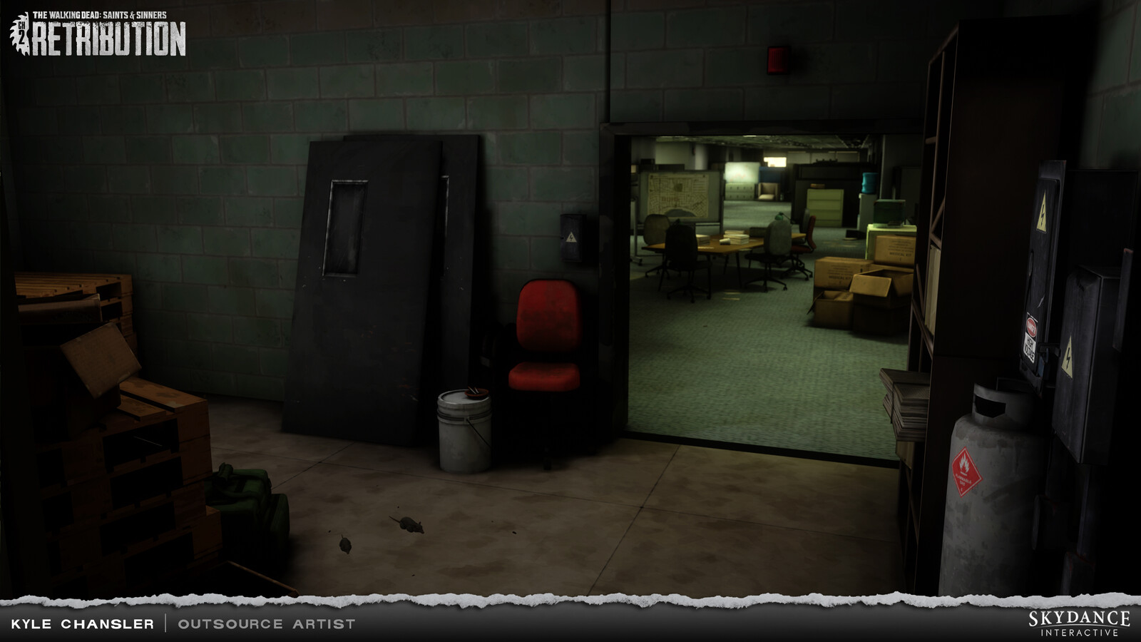 Kyle Chansler - TWD: Saints and Sinners Chapter 2 - The Tower