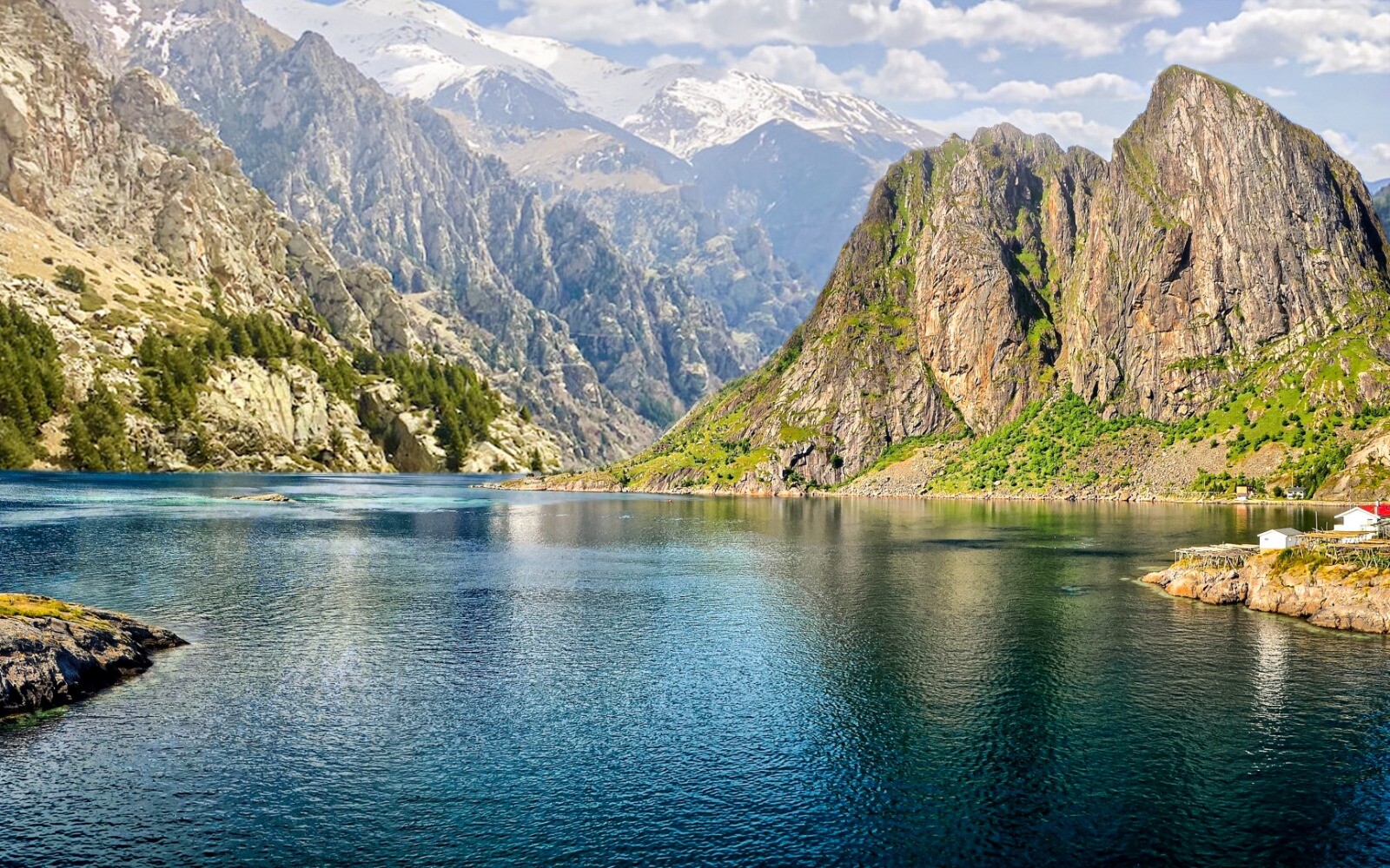 ArtStation - Mountain and River Stream