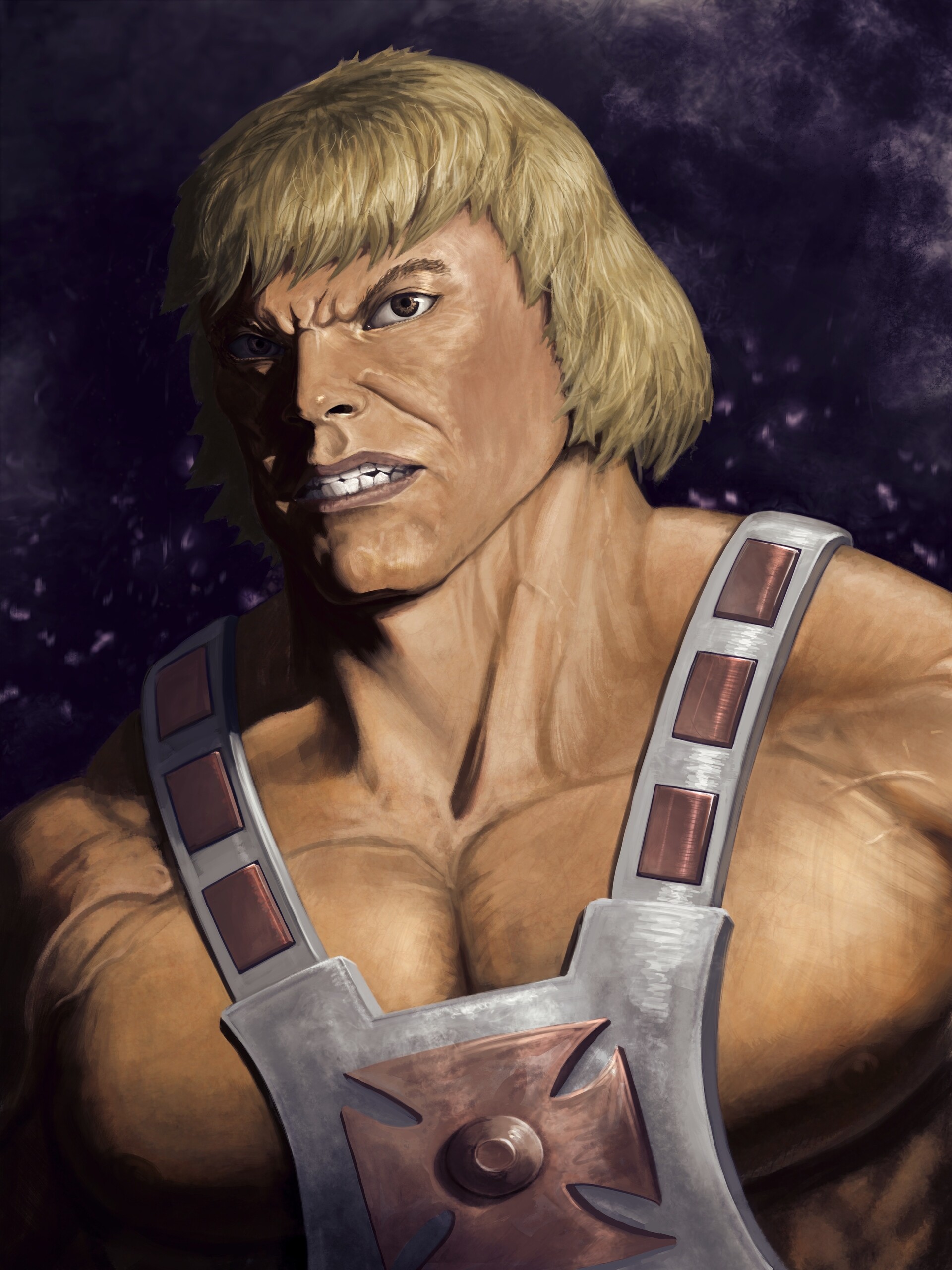 ArtStation - He-man Portrait