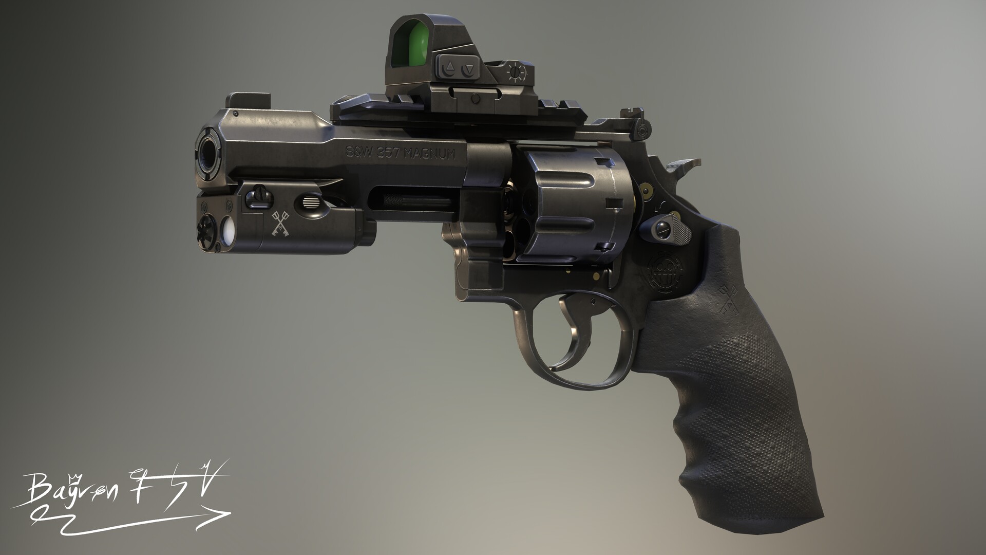 Bayron Fernel - Revolver Smith & Wesson Magnum 357 M&P R8