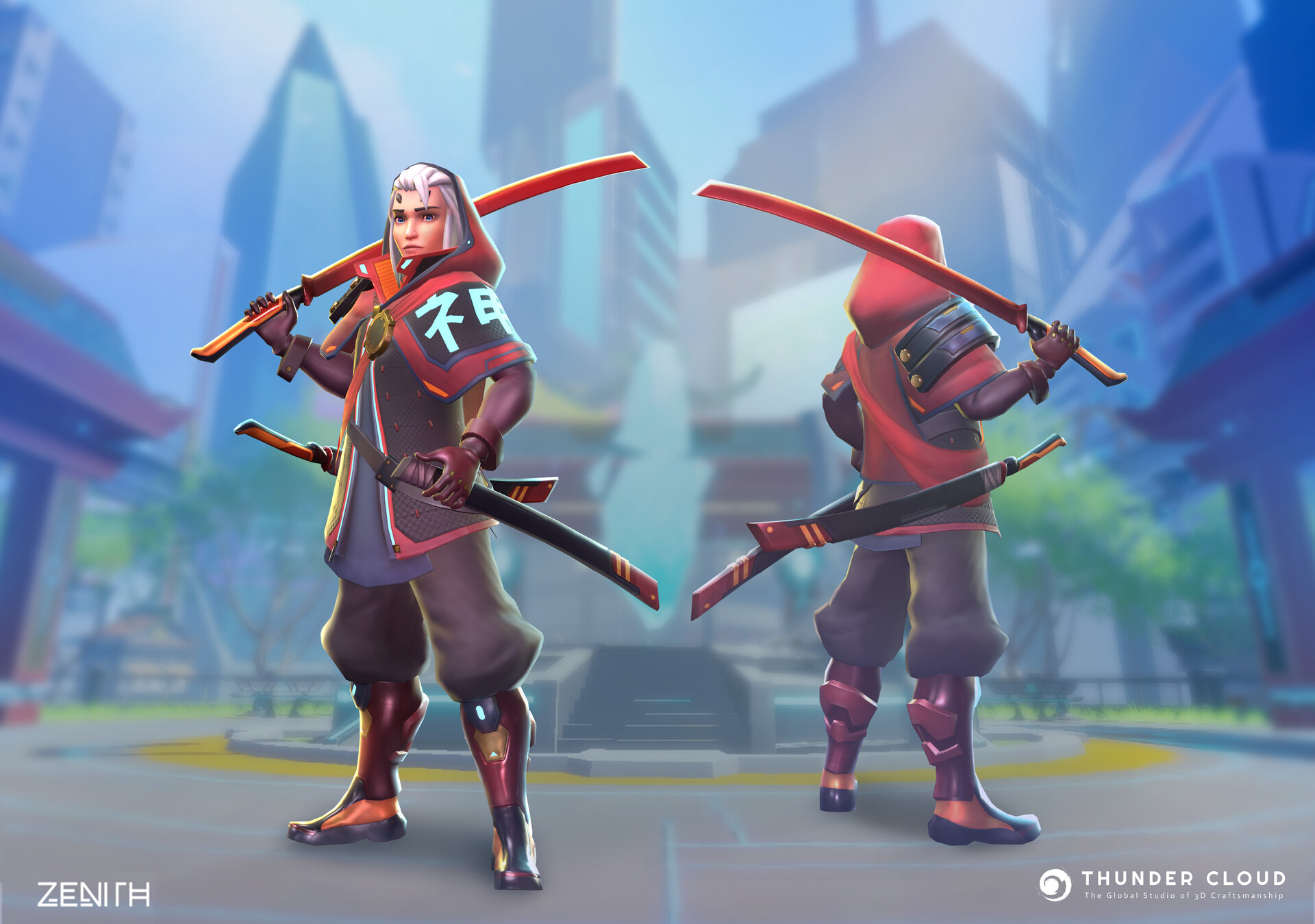 Thunder Cloud Studio - Zenith: The Last City - Characters Showcase