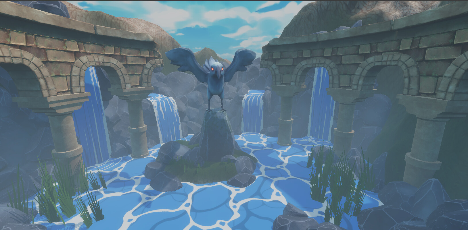 ArtStation - Hidden Shrine (WIP)