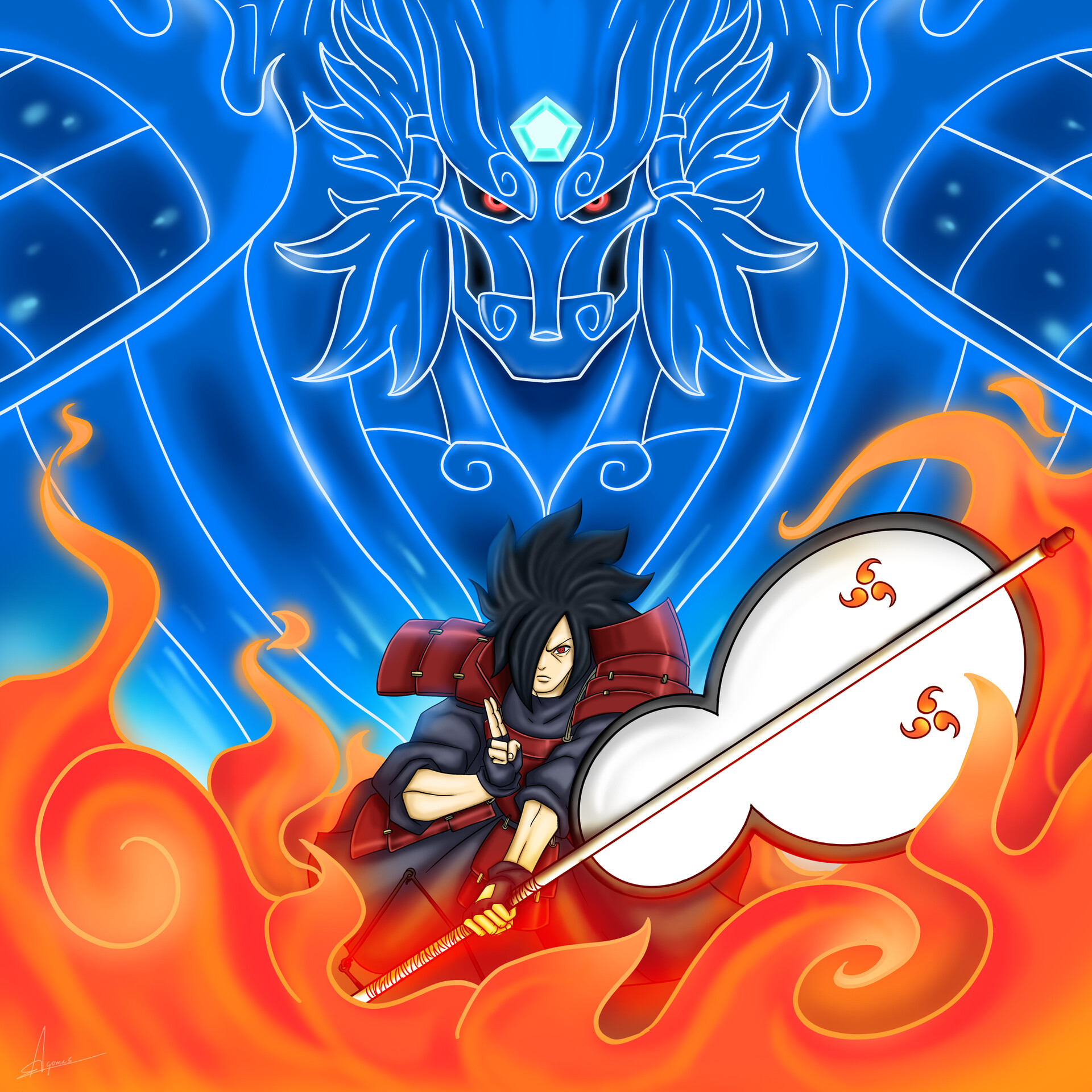 ArtStation - Madara Uchiha