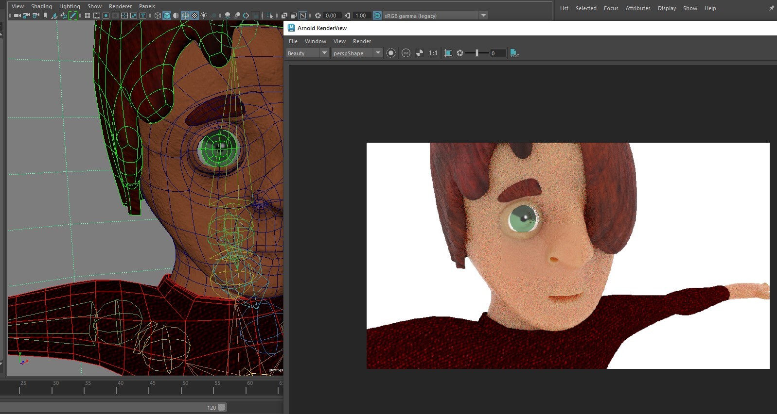 ArtStation - Process of boy being made for UNI final major project 9/3/2023