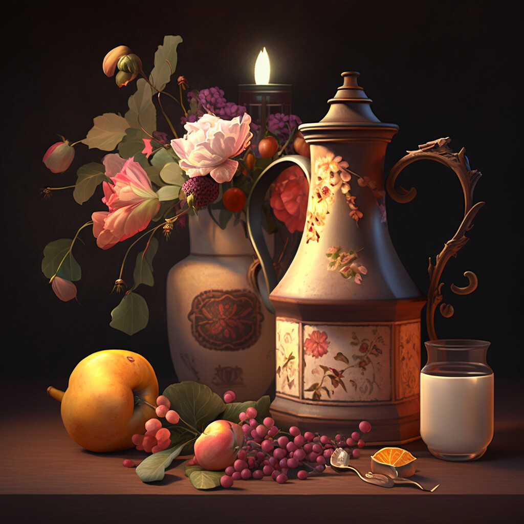 ArtStation - A Vivid Still Life: Capturing the Beauty of Everyday ...