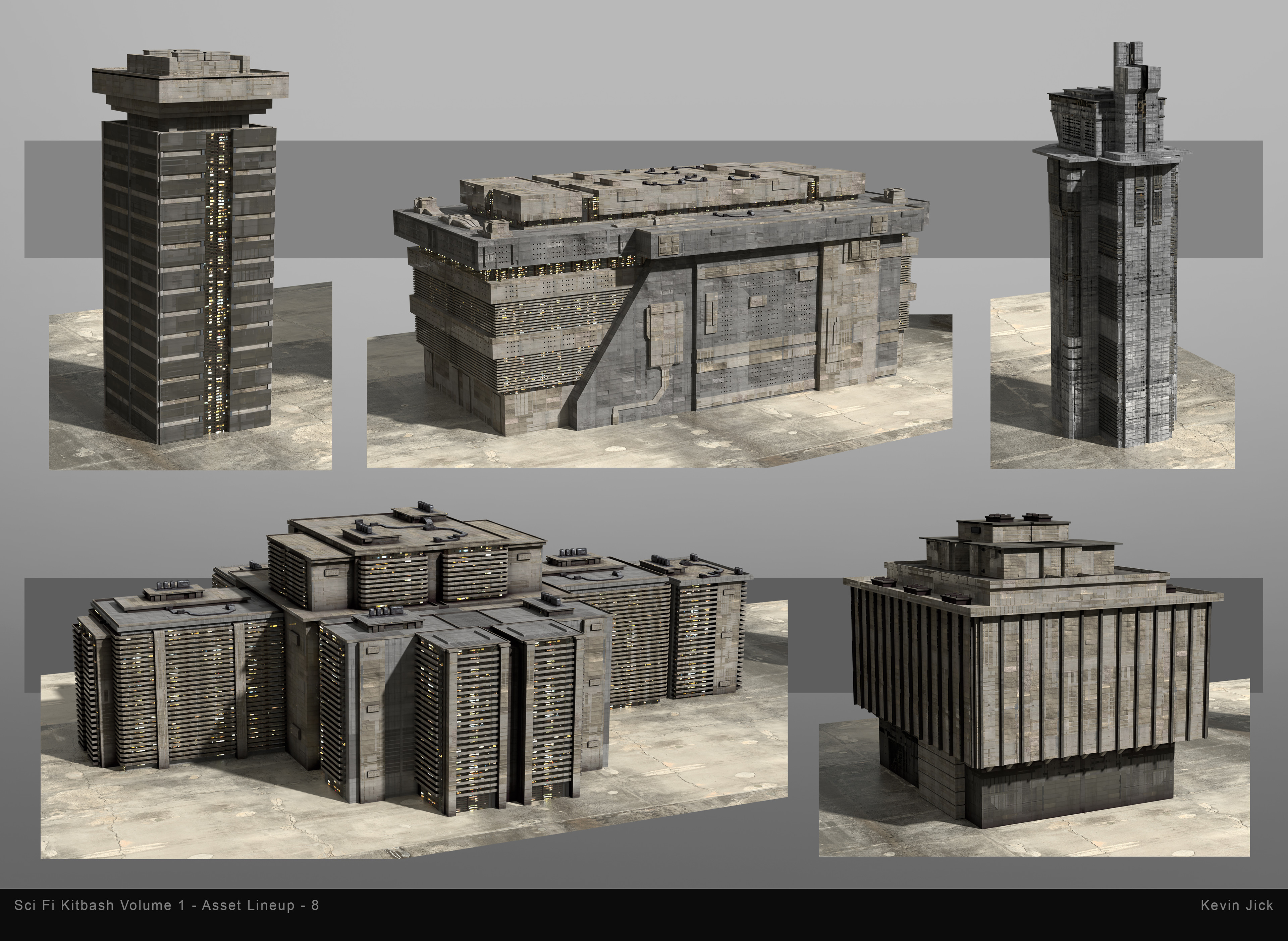 Kevin Jick - Sci Fi Kitbash - Volume 1