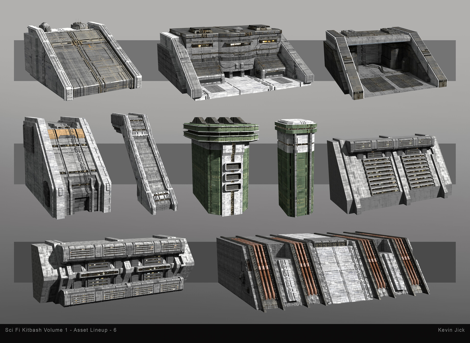 Kevin Jick - Sci Fi Kitbash - Volume 1