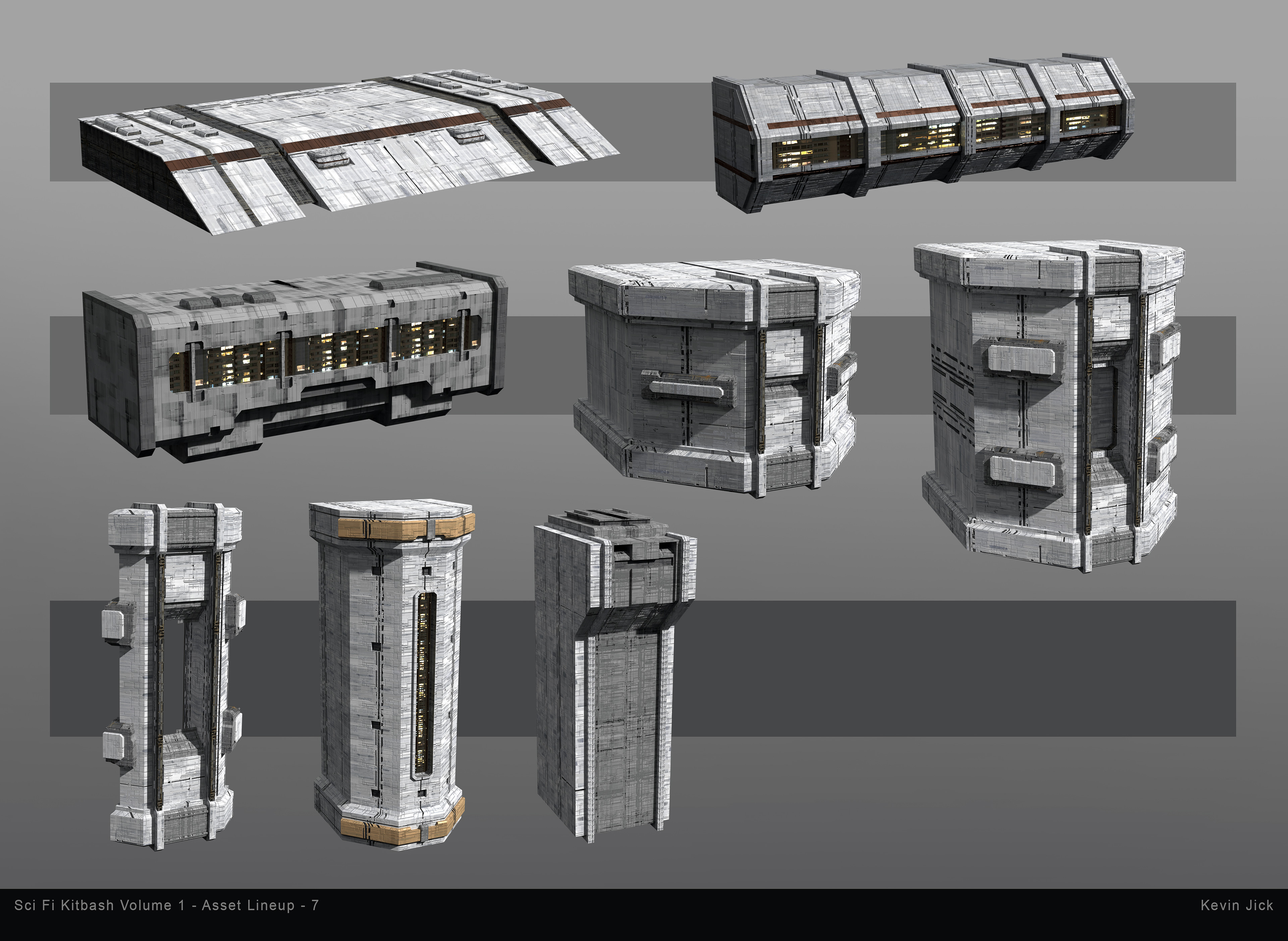 Kevin Jick - Sci Fi Kitbash - Volume 1