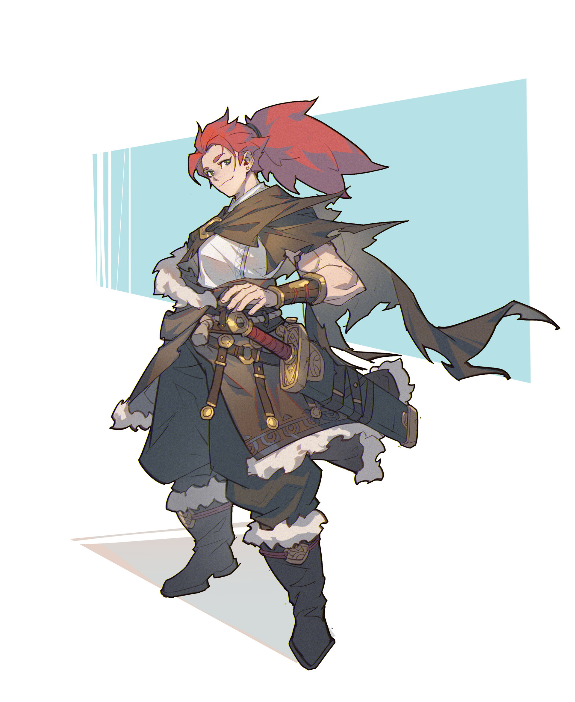 ArtStation - snow mountain boy