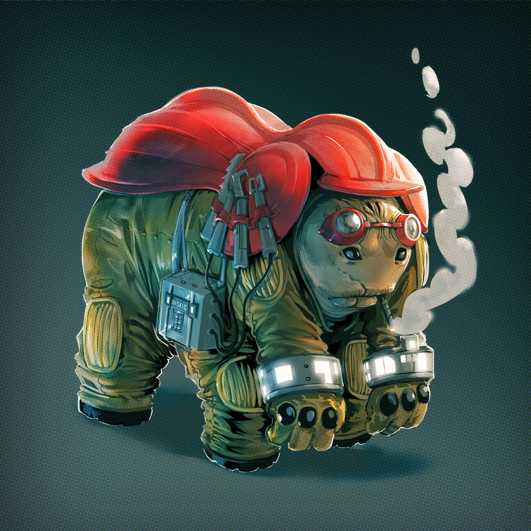 ArtStation - Alien Worker