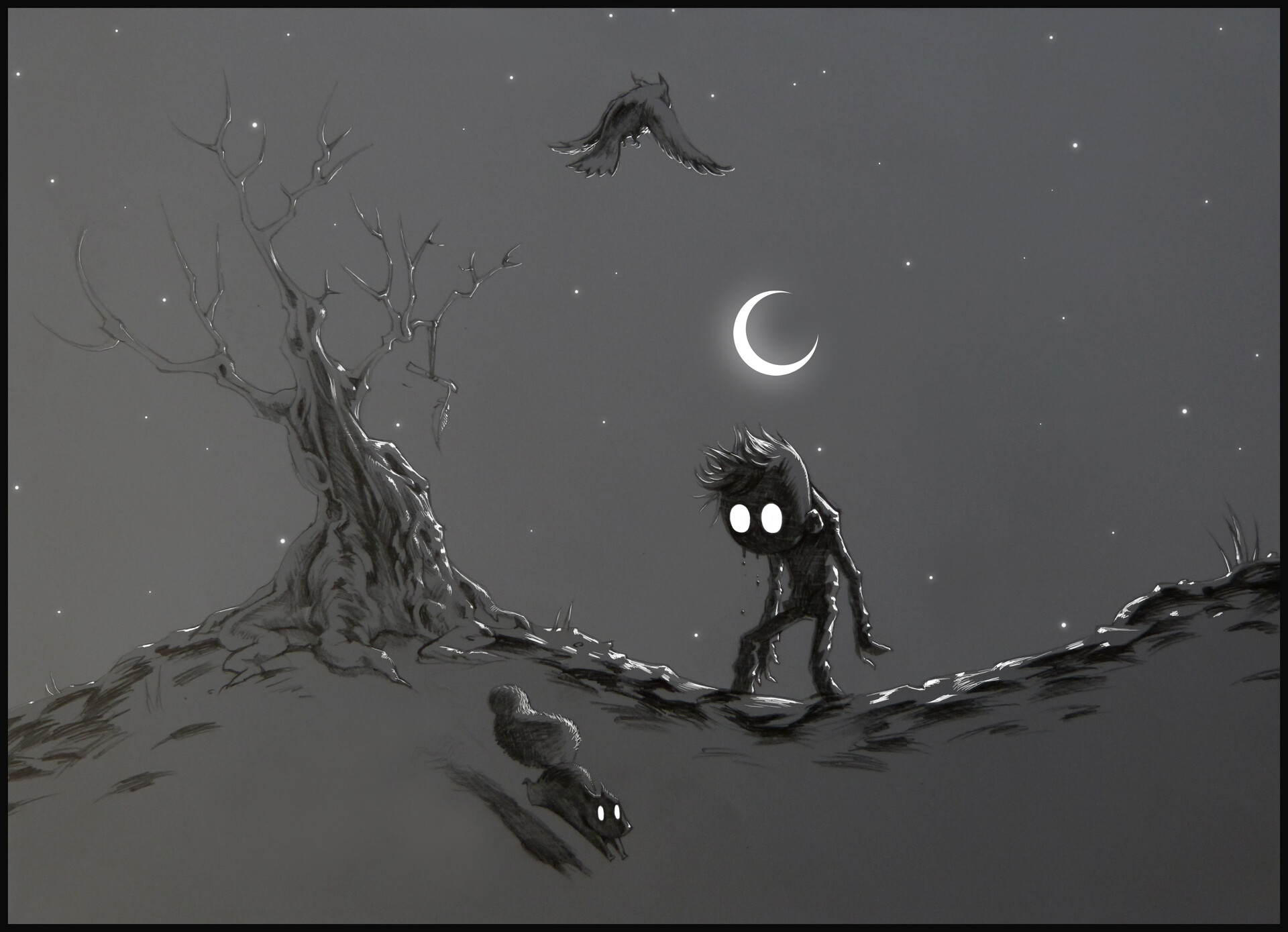 ArtStation - at Night
