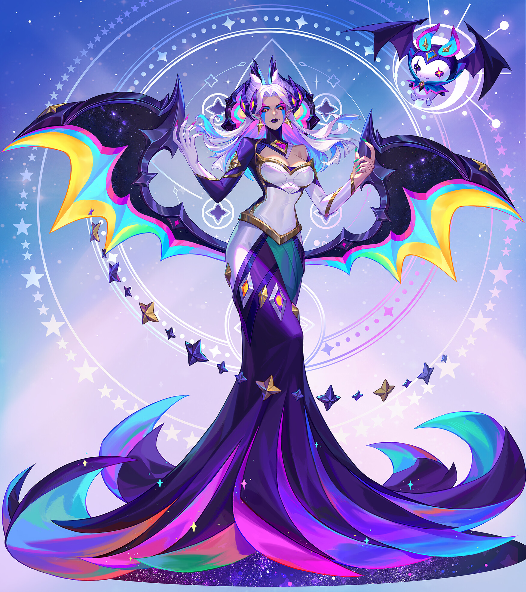 ArtStation - 星之守护者立绘-Morgana