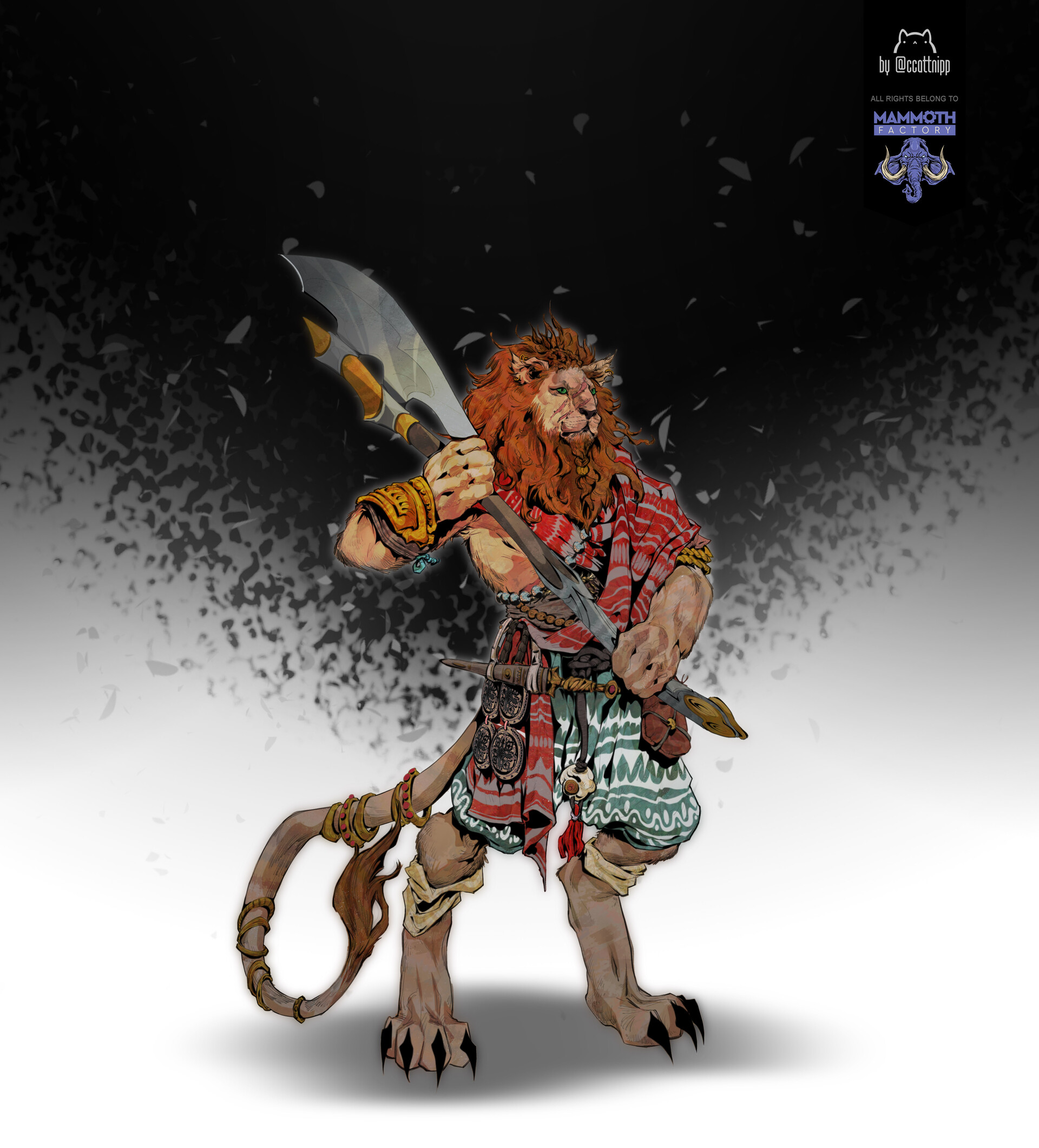 ArtStation - Leorin Warblade (For Mammoth Factory)