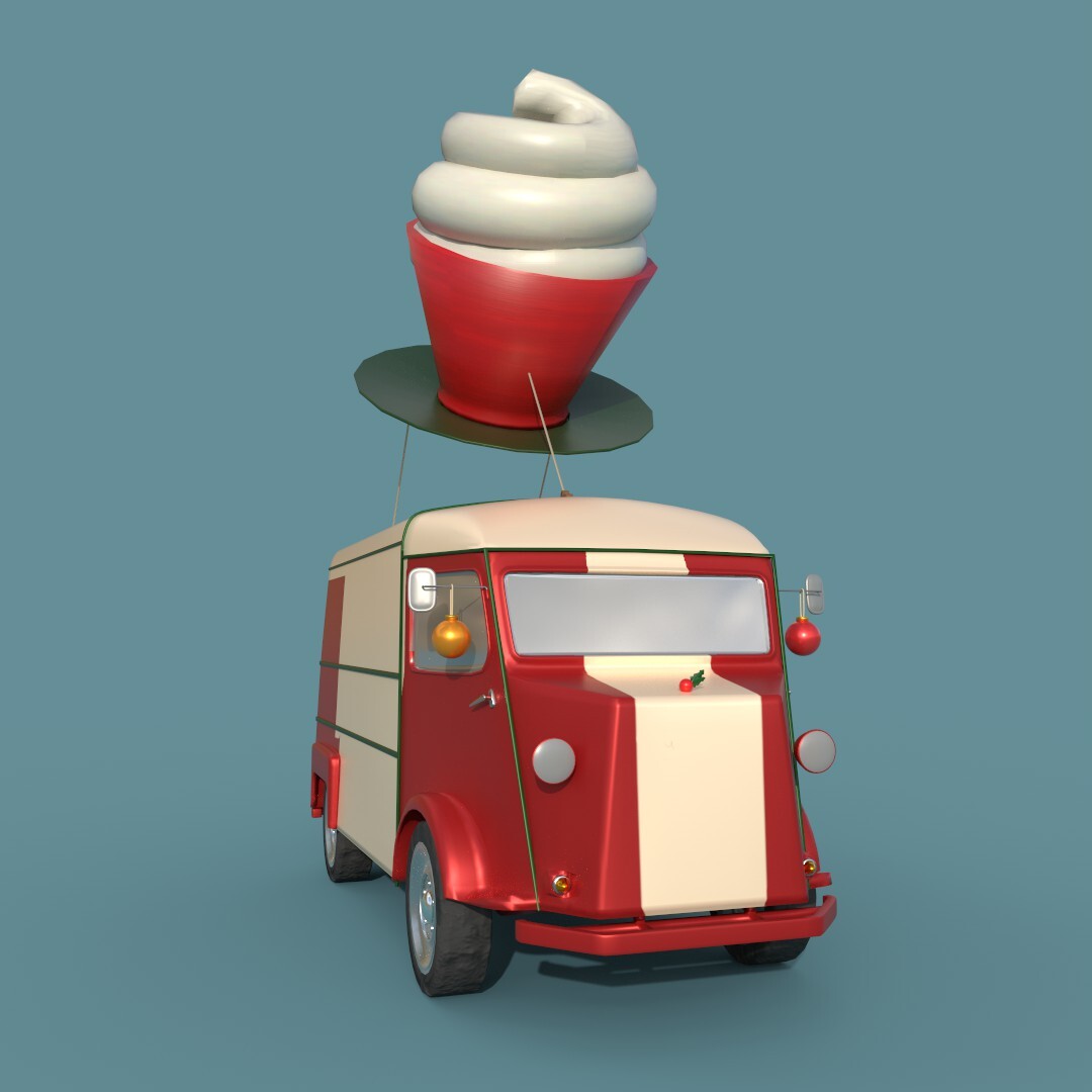 ArtStation - 3D Foodtruck