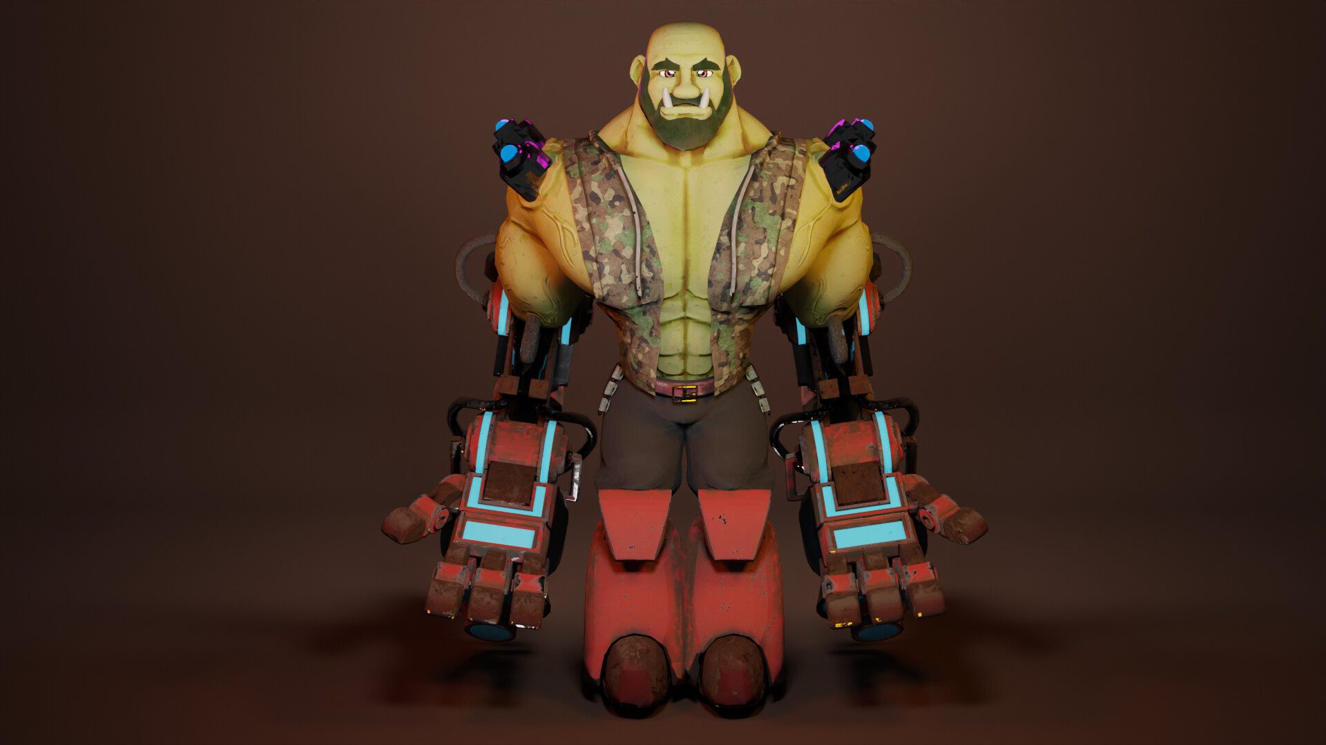 ArtStation - Orc Battler