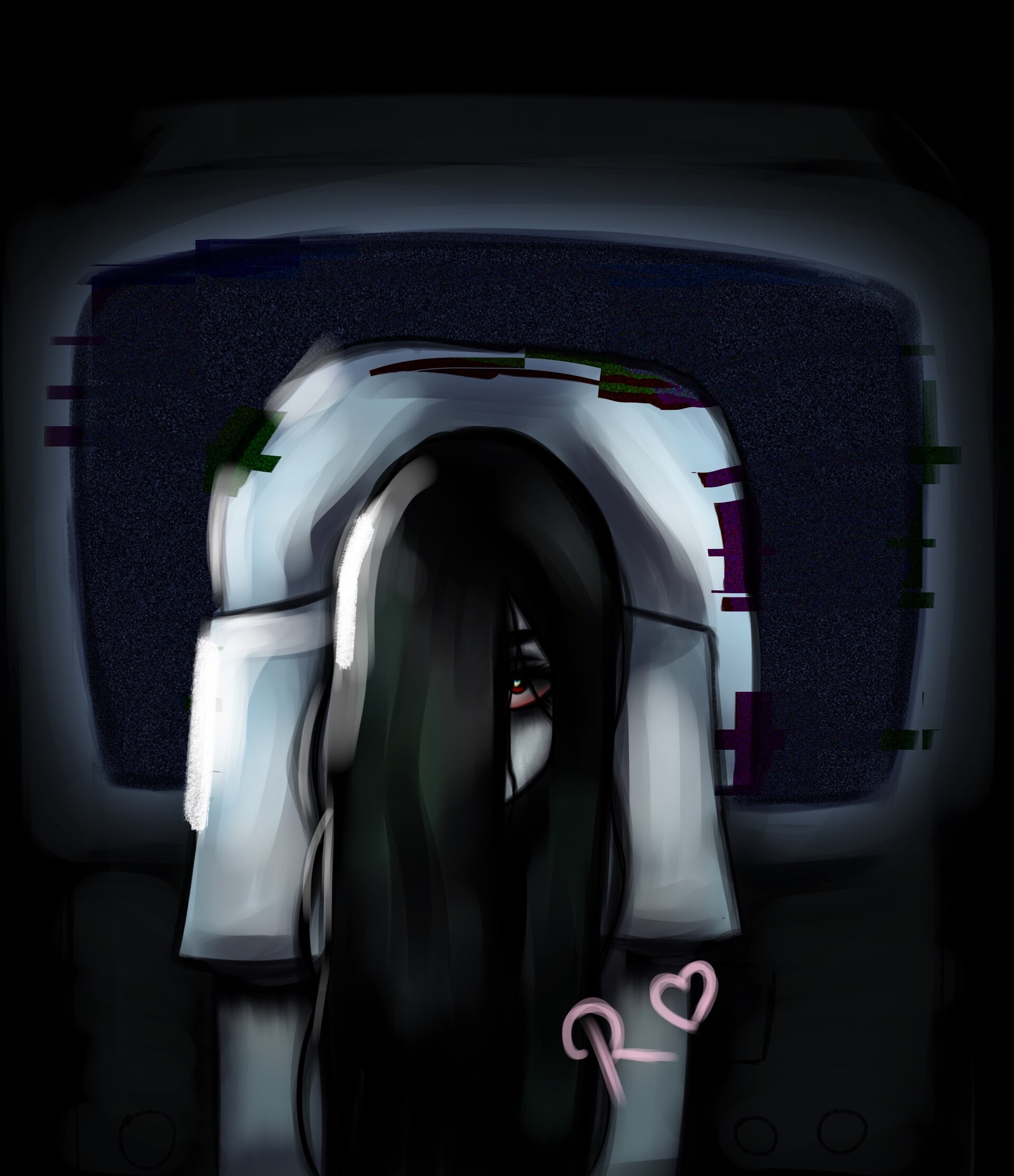 ArtStation - Fan art of Sadako from dbd