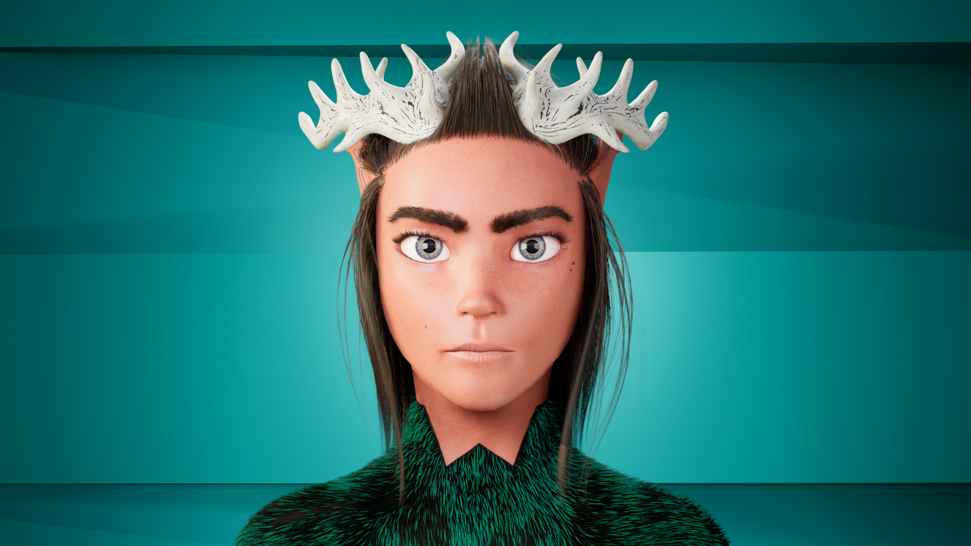 ArtStation - Rhea - Character Rig - Unreal Engine 5