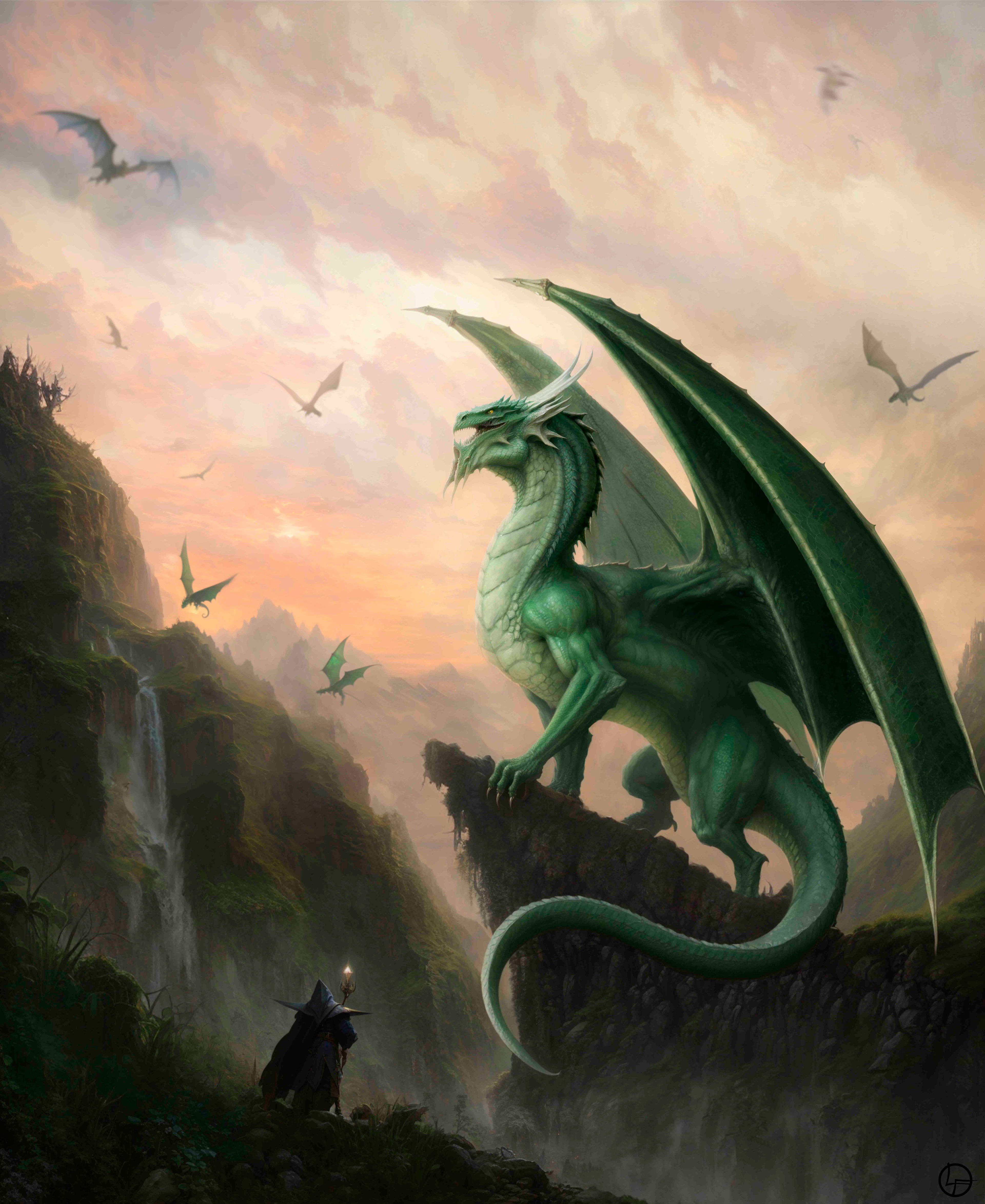 Dragon land by Diego Lafuente : r/ImaginaryDragons