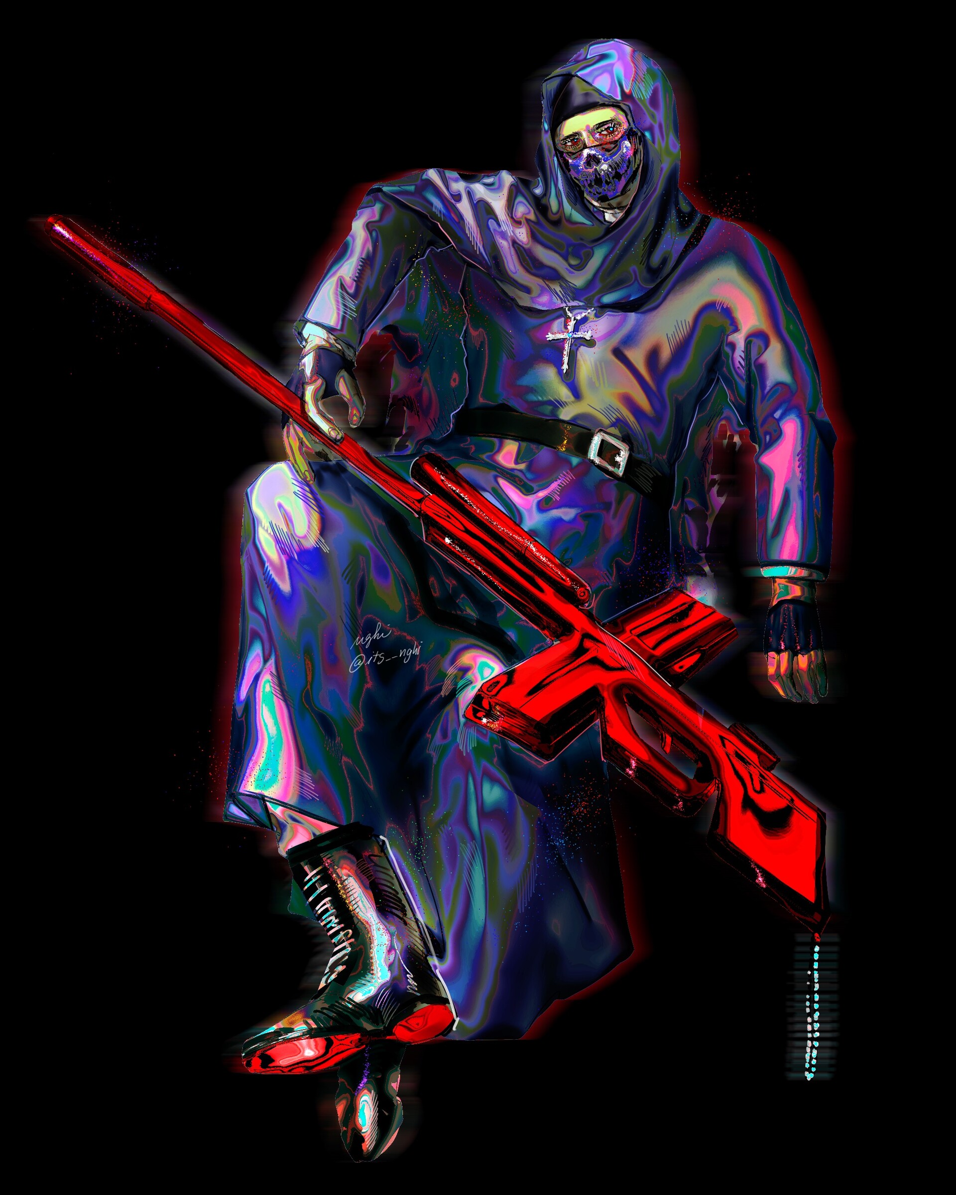 ArtStation - sniper priest design