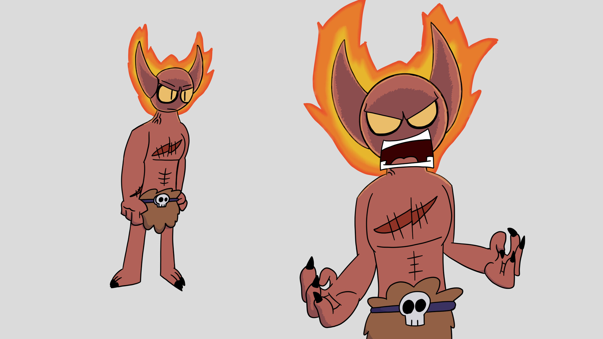 ArtStation - A hot-headed devil