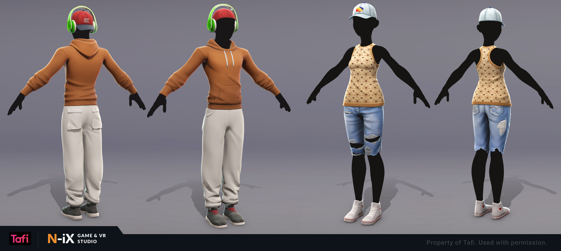 N-iX Game & VR Studio - VR Chat outfits #1