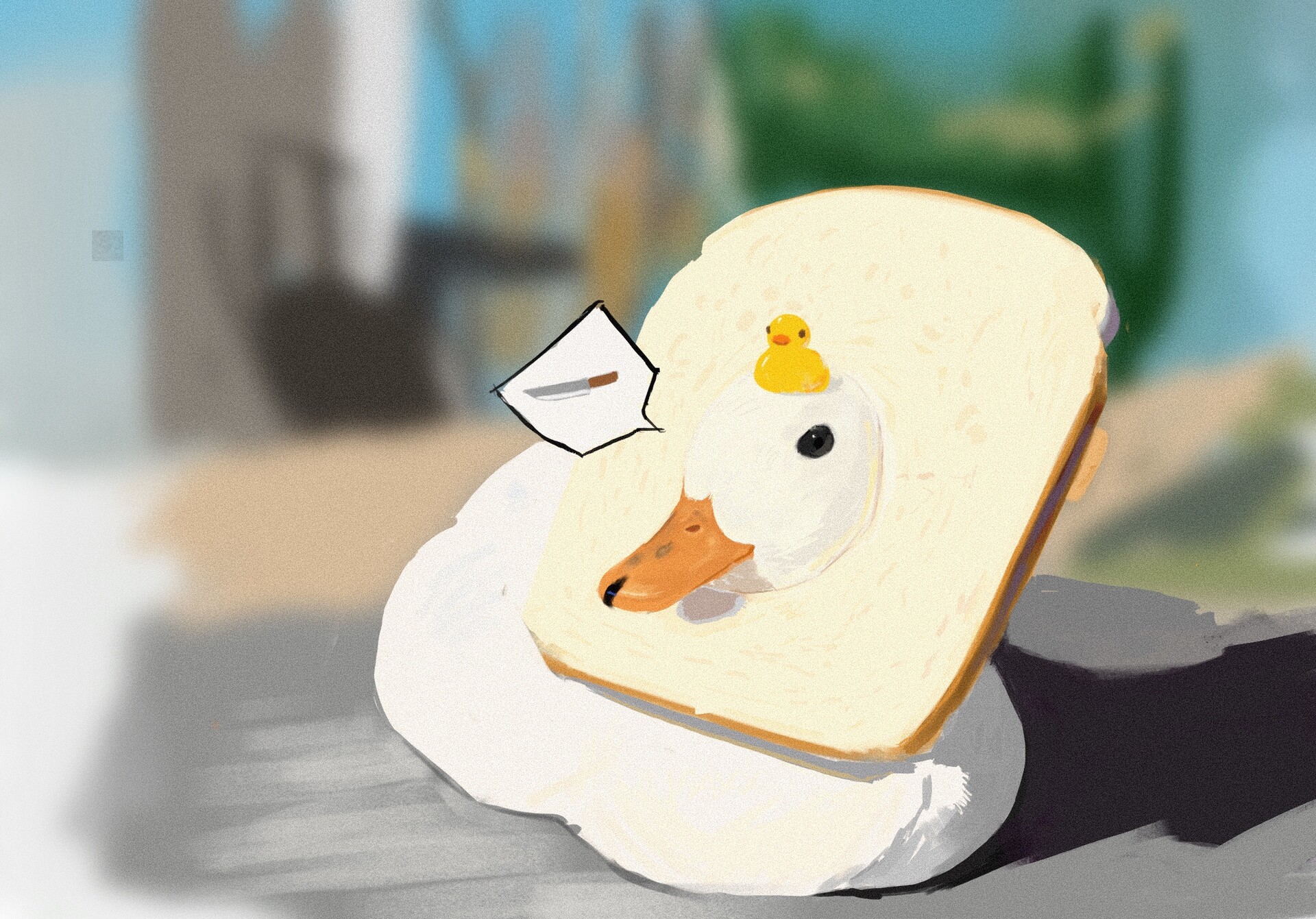 ArtStation - Photo study done in Procreate