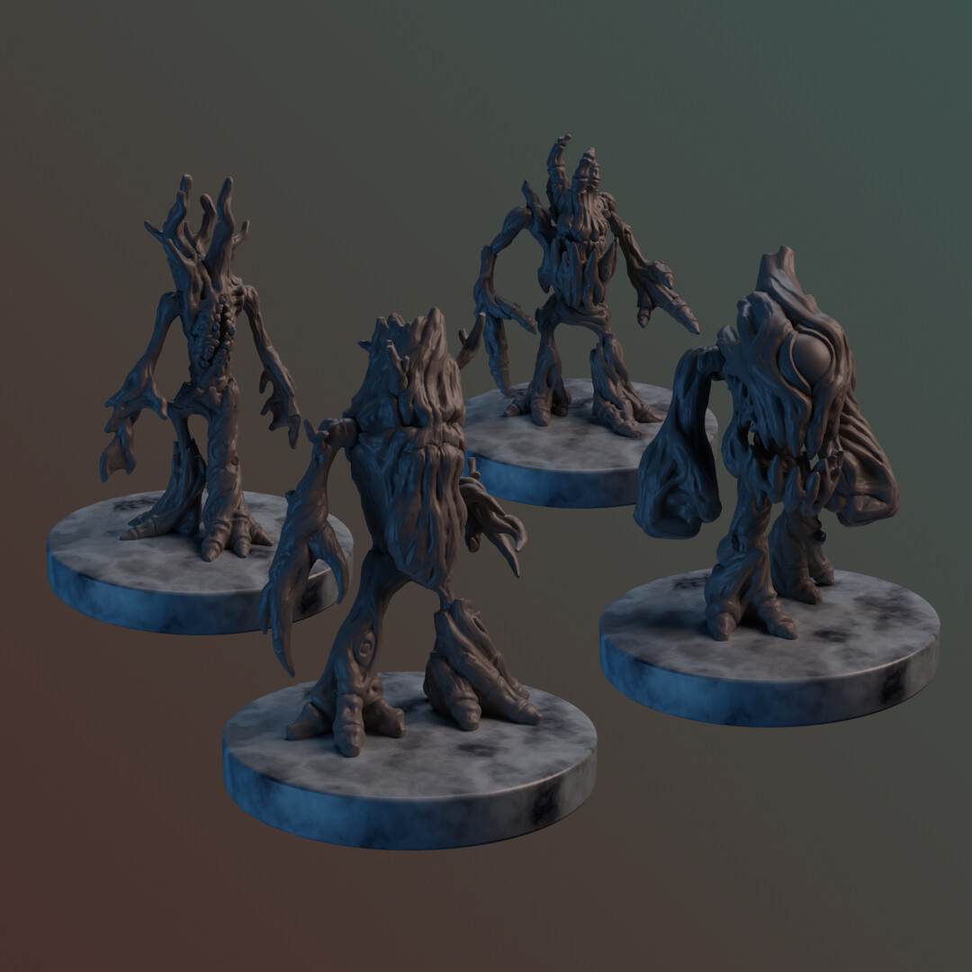 ArtStation - Corrupted Treants