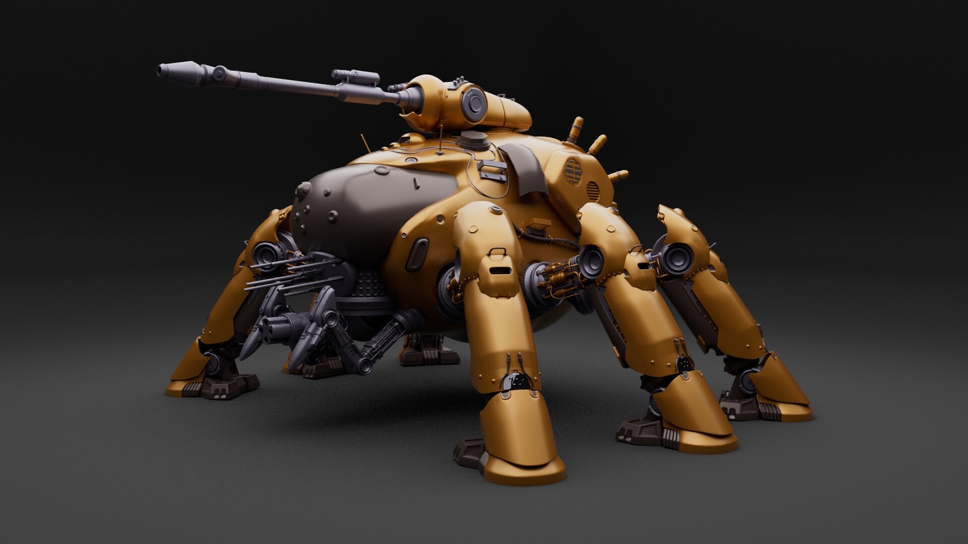 ArtStation - Spider Robot